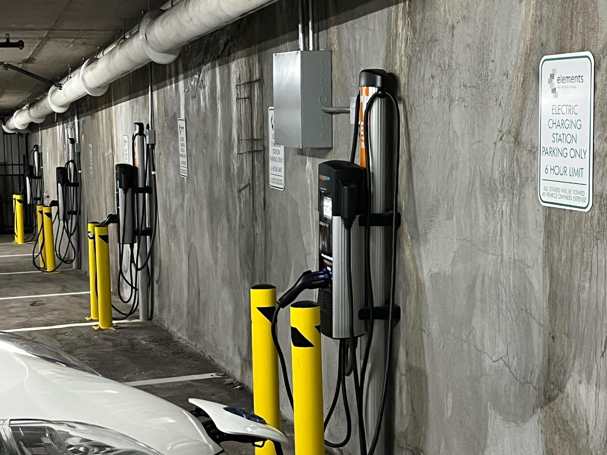 Elements Apartments | Bellevue, WA | EV Station