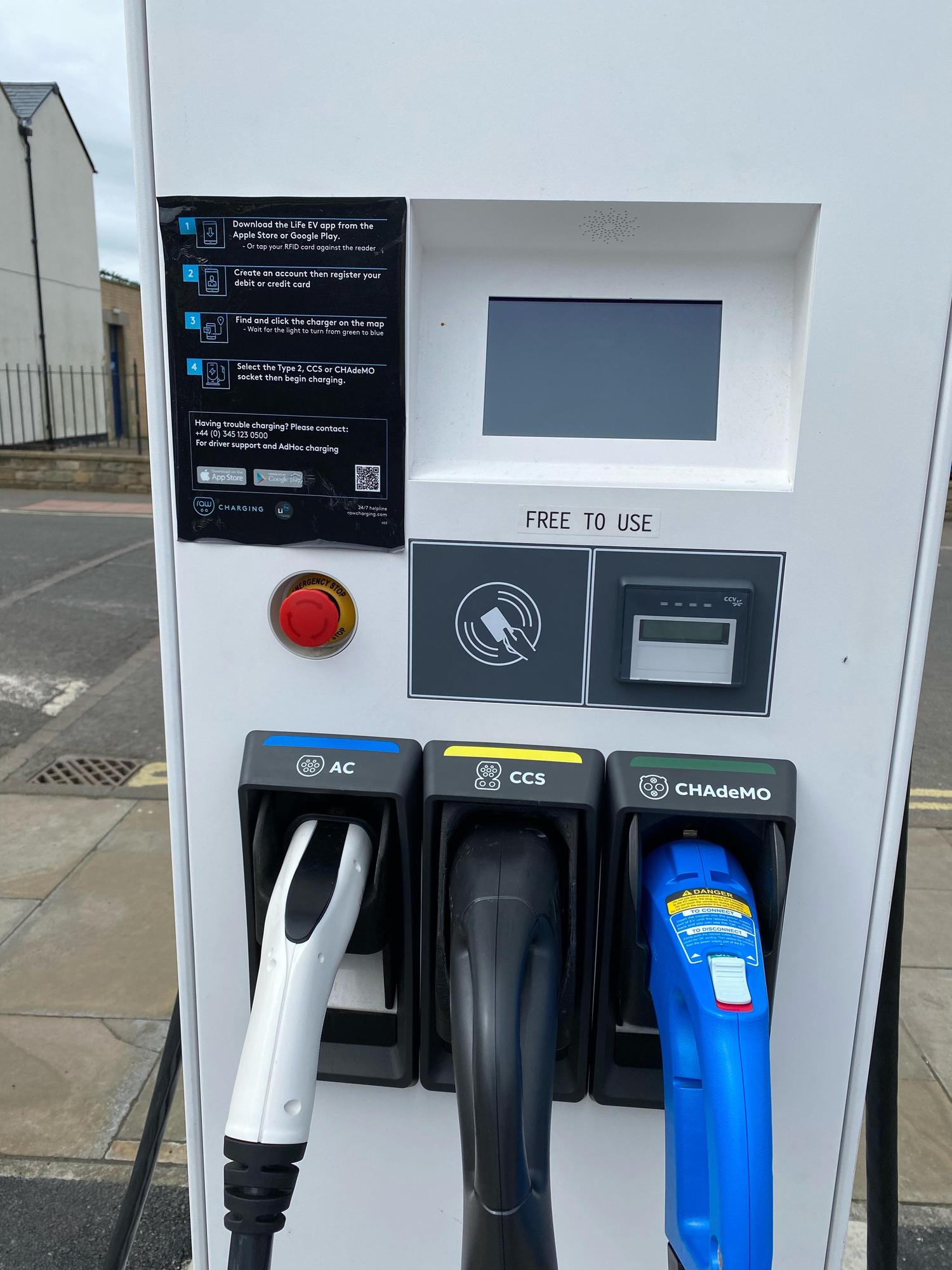 Queen Street Car Park | Amble, England | EV Station