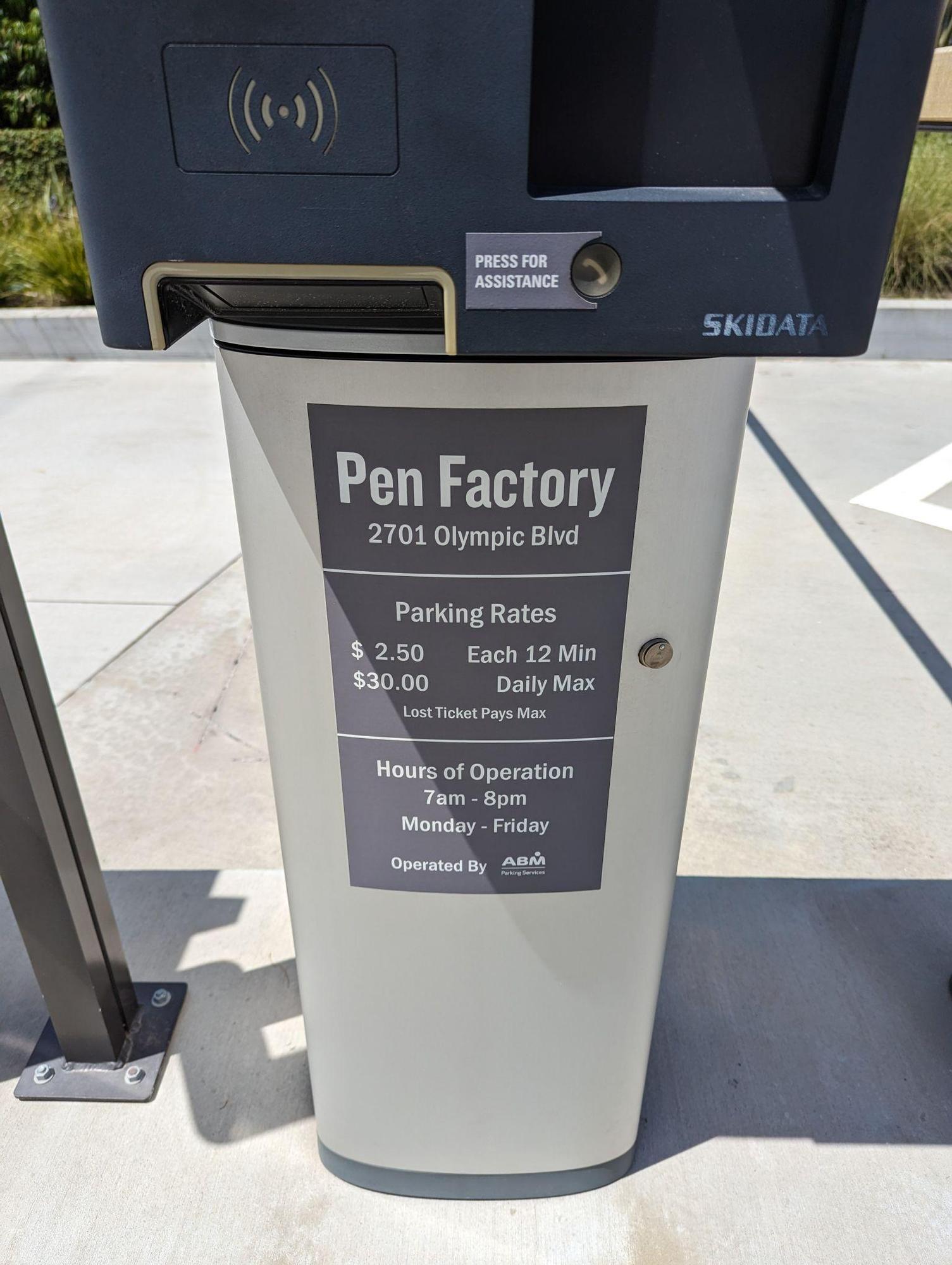The Pen Factory | Santa Monica, CA | EV Station