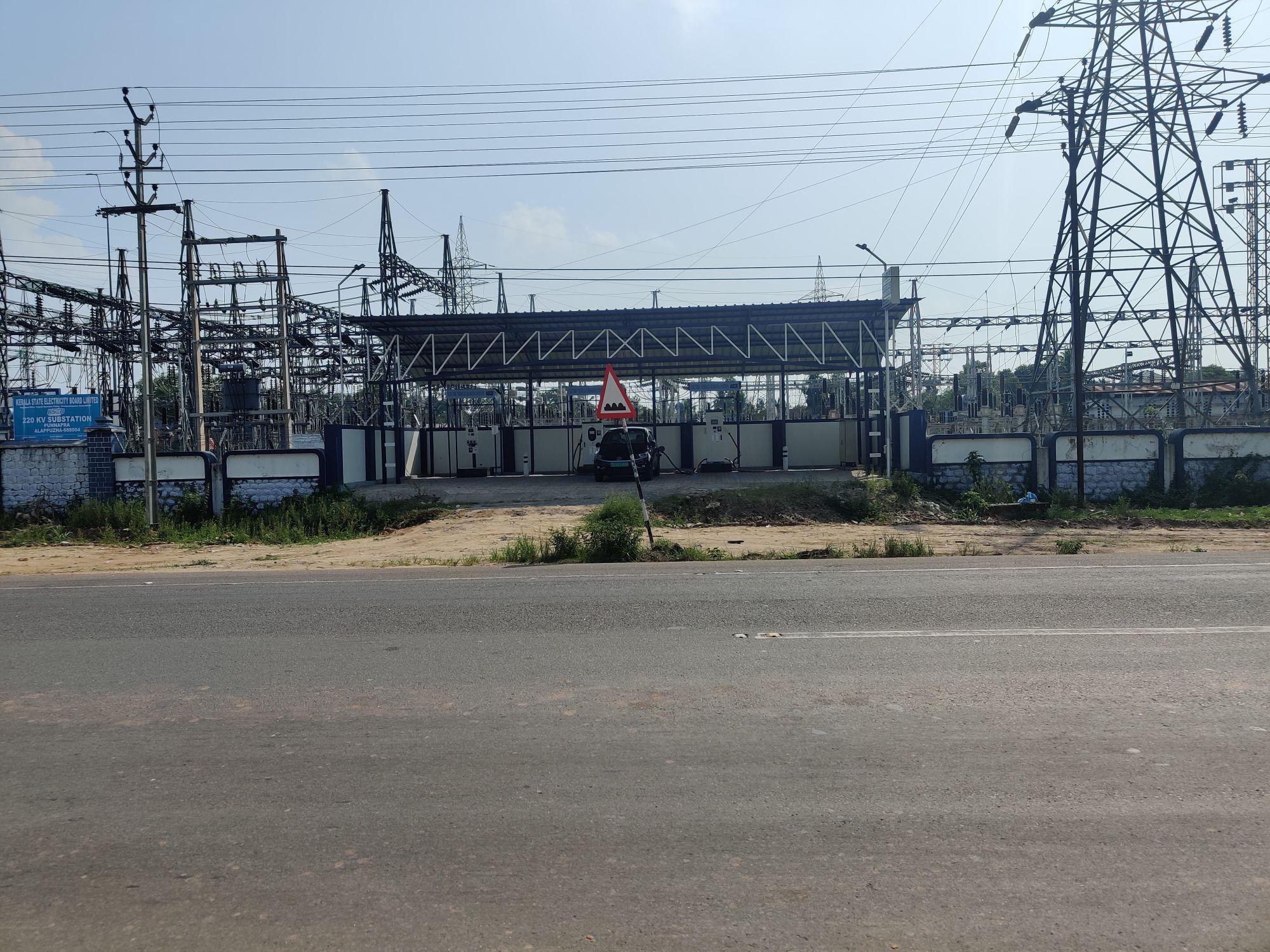 KSEB Charging Station | Punnapra | Alappuzha, KL | EV Station
