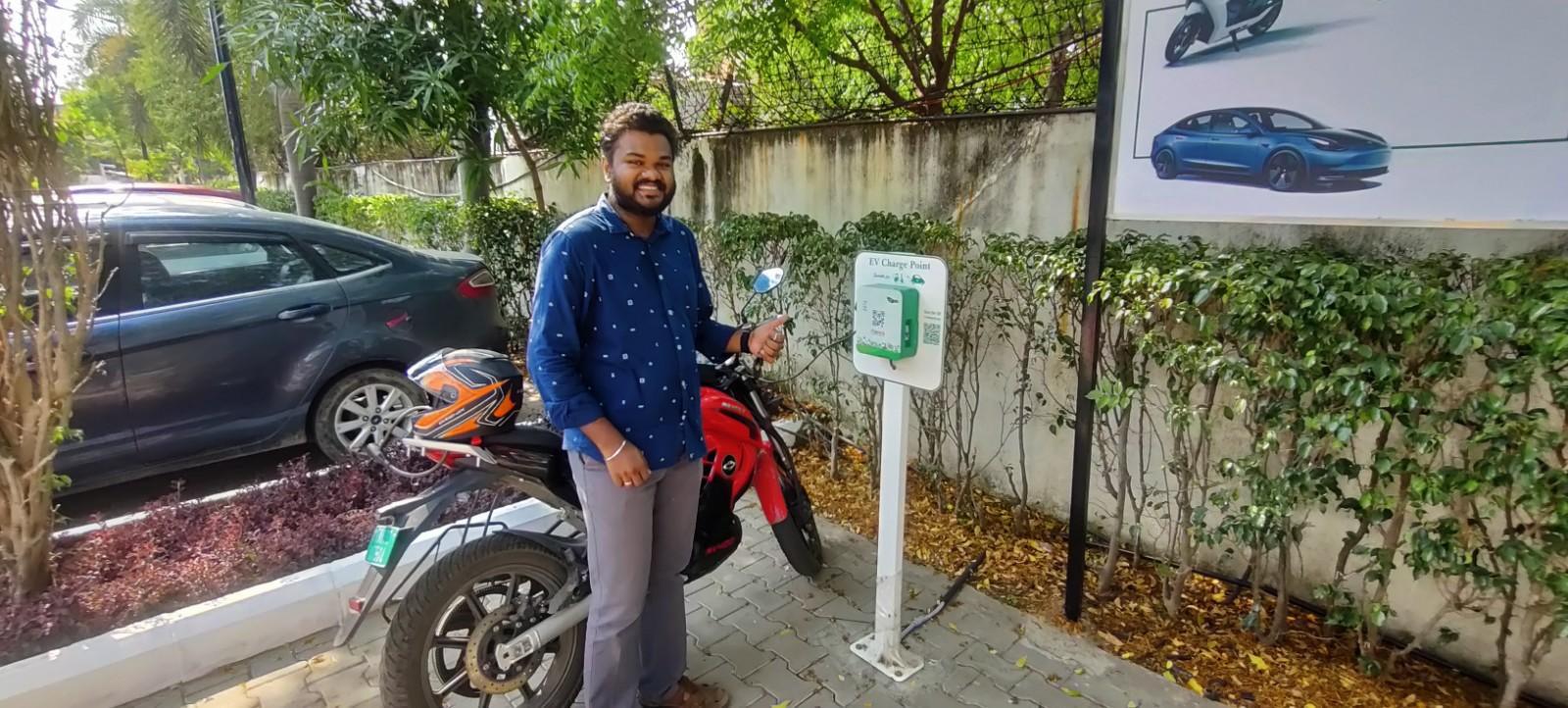 Flowtrik Charger - IIT Madras Research Park | Chennai, TN | EV Station
