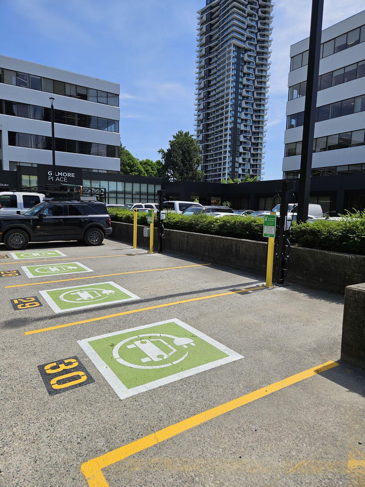 Gilmore Place by Onni Developments | Burnaby, BC | EV Station
