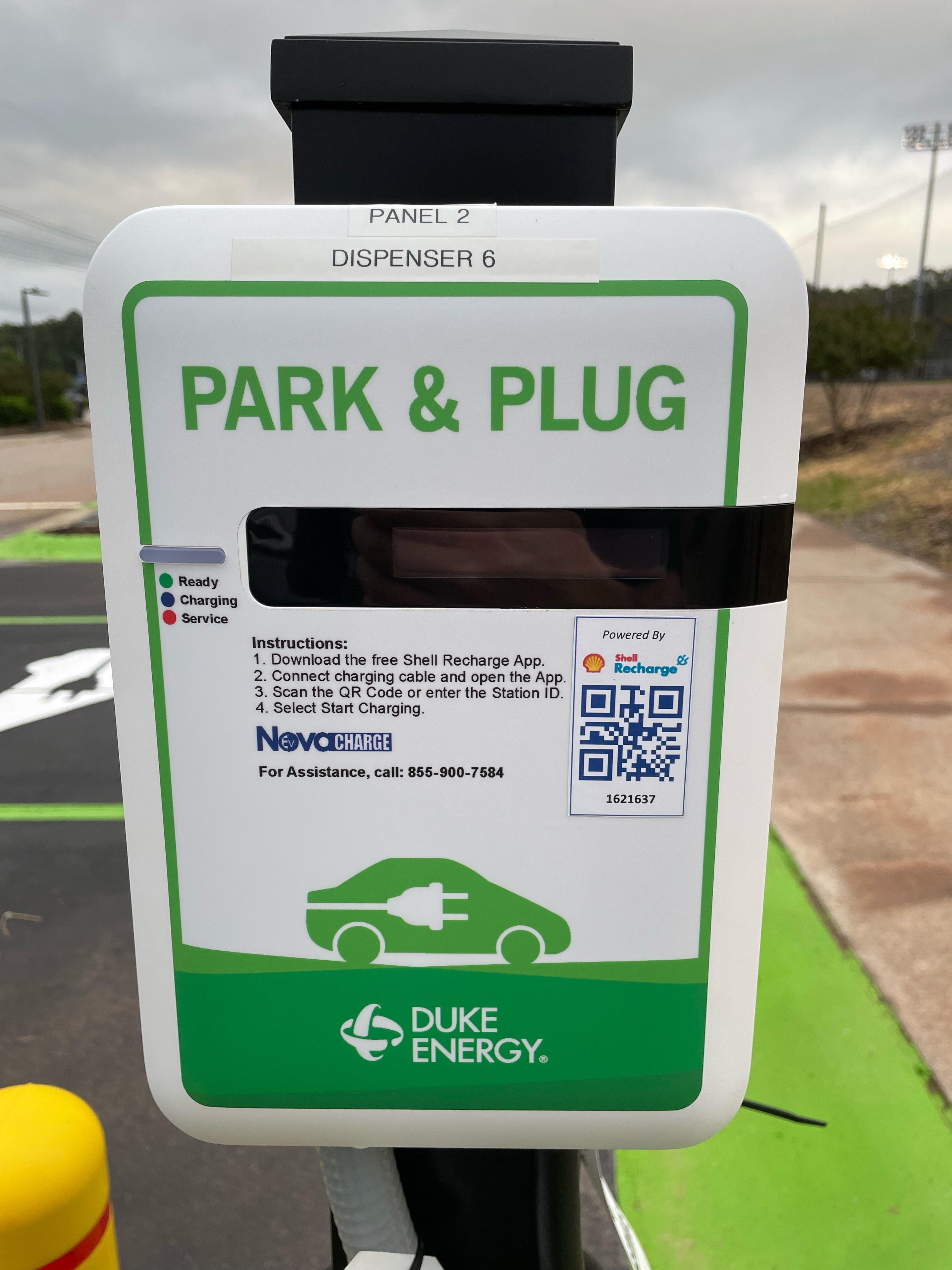 Ting Park | Holly Springs, NC | EV Station