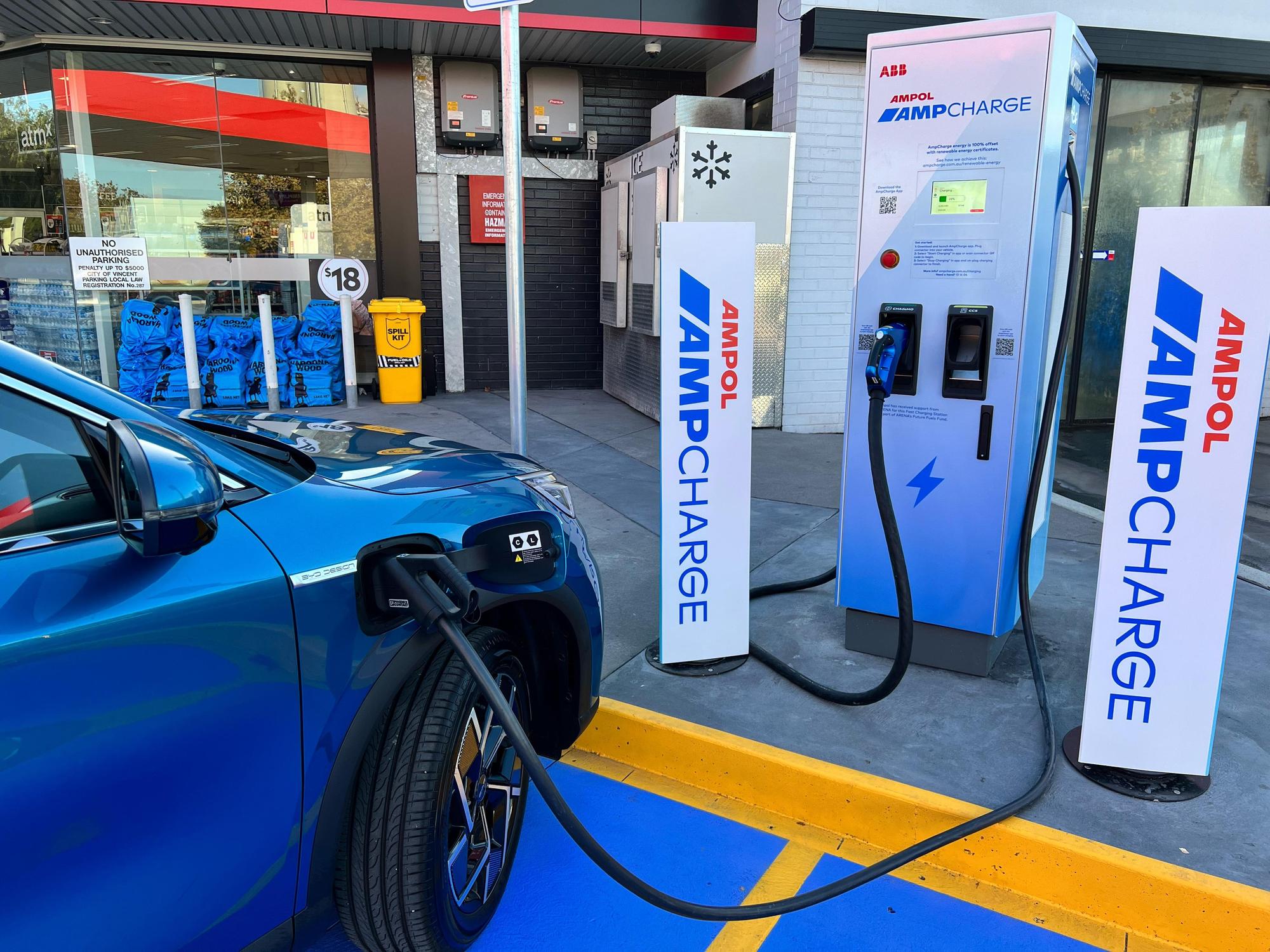 Ampol Foodary East Perth | Perth, WA | EV Station