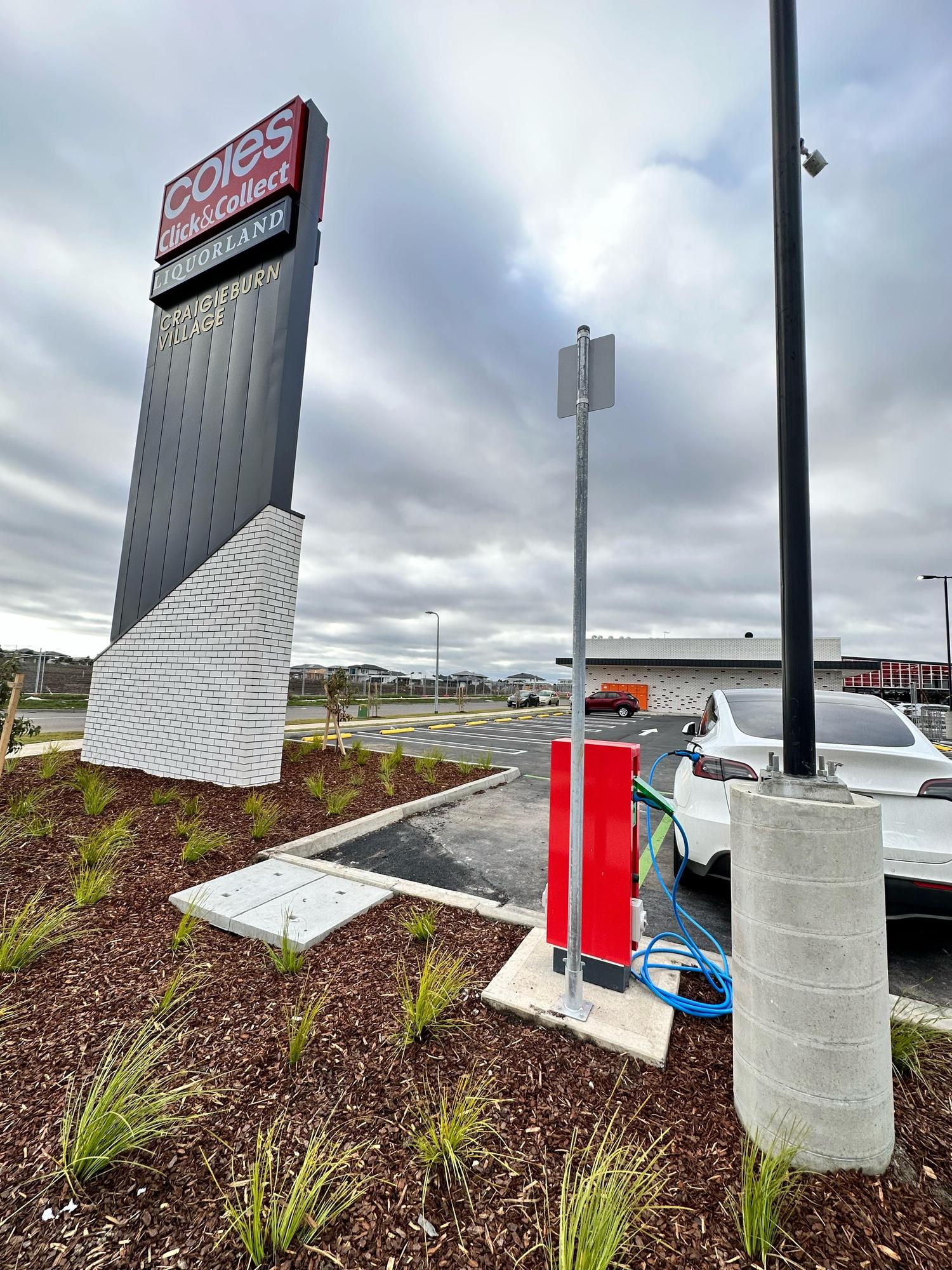 Craigieburn Village Shopping Centre - Coles | Craigieburn, VIC | EV Station