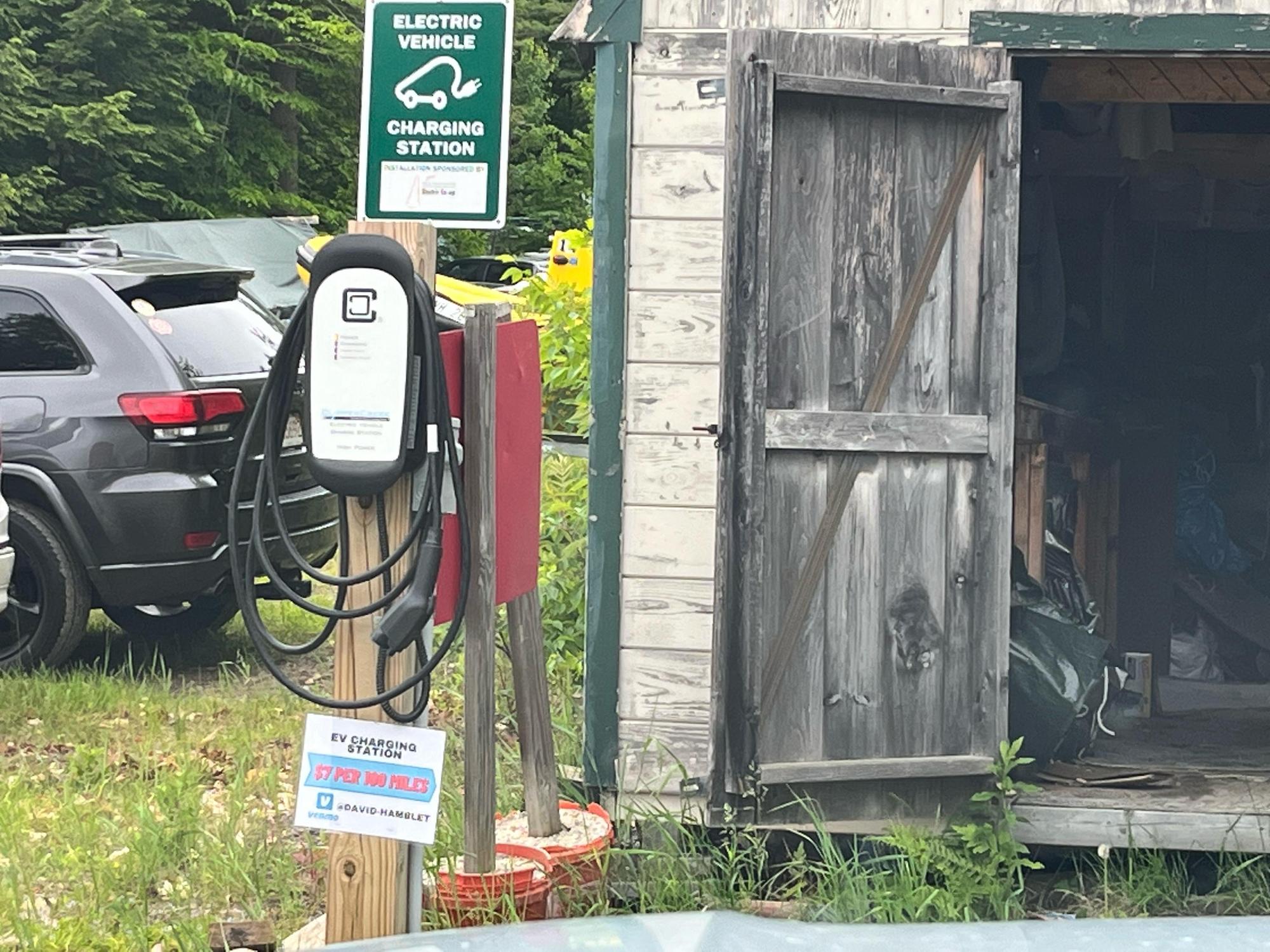 Y Landing Charger | Meredith, NH | EV Station