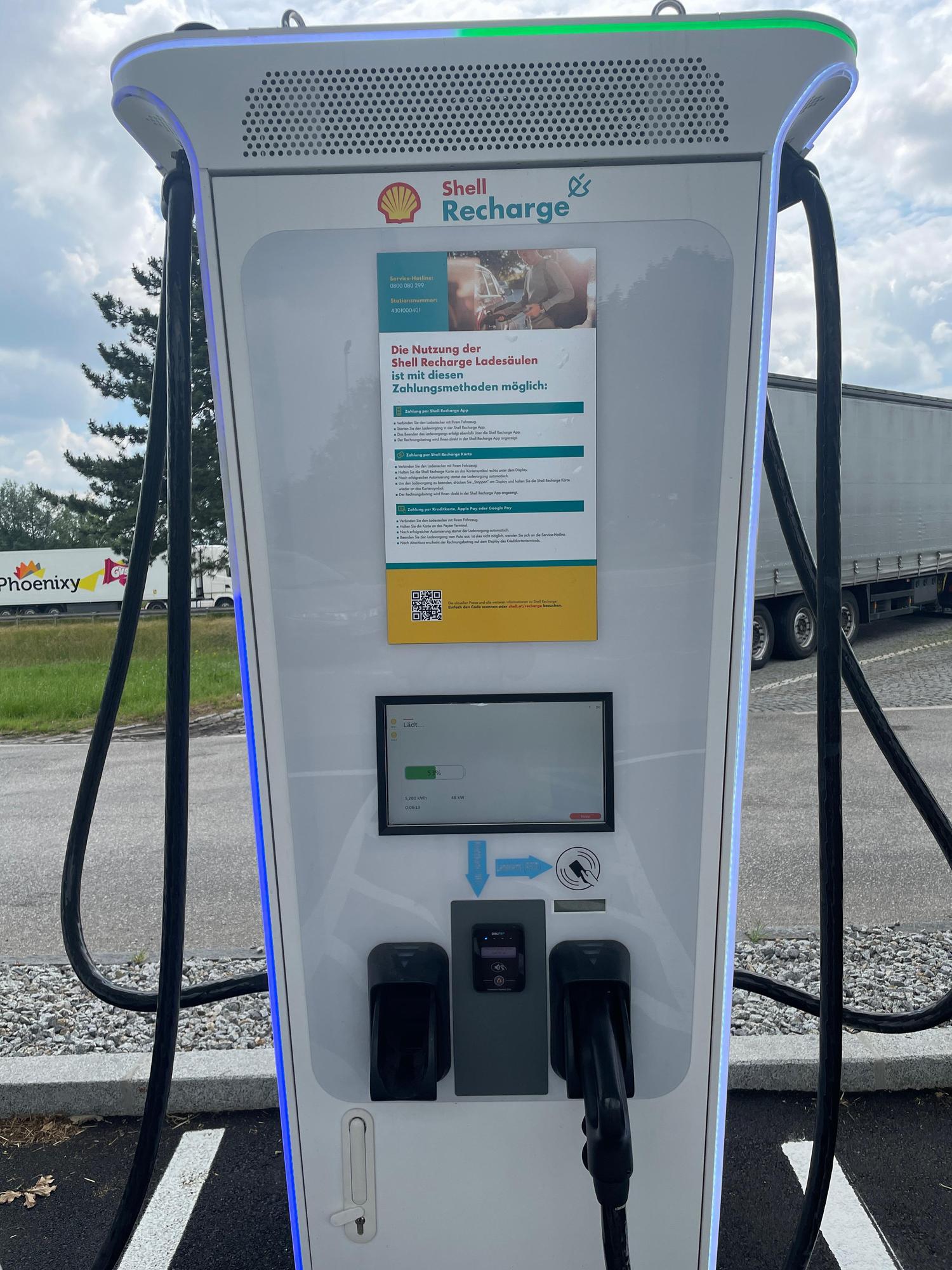 Shell | Strengberg, Niederösterreich | EV Station