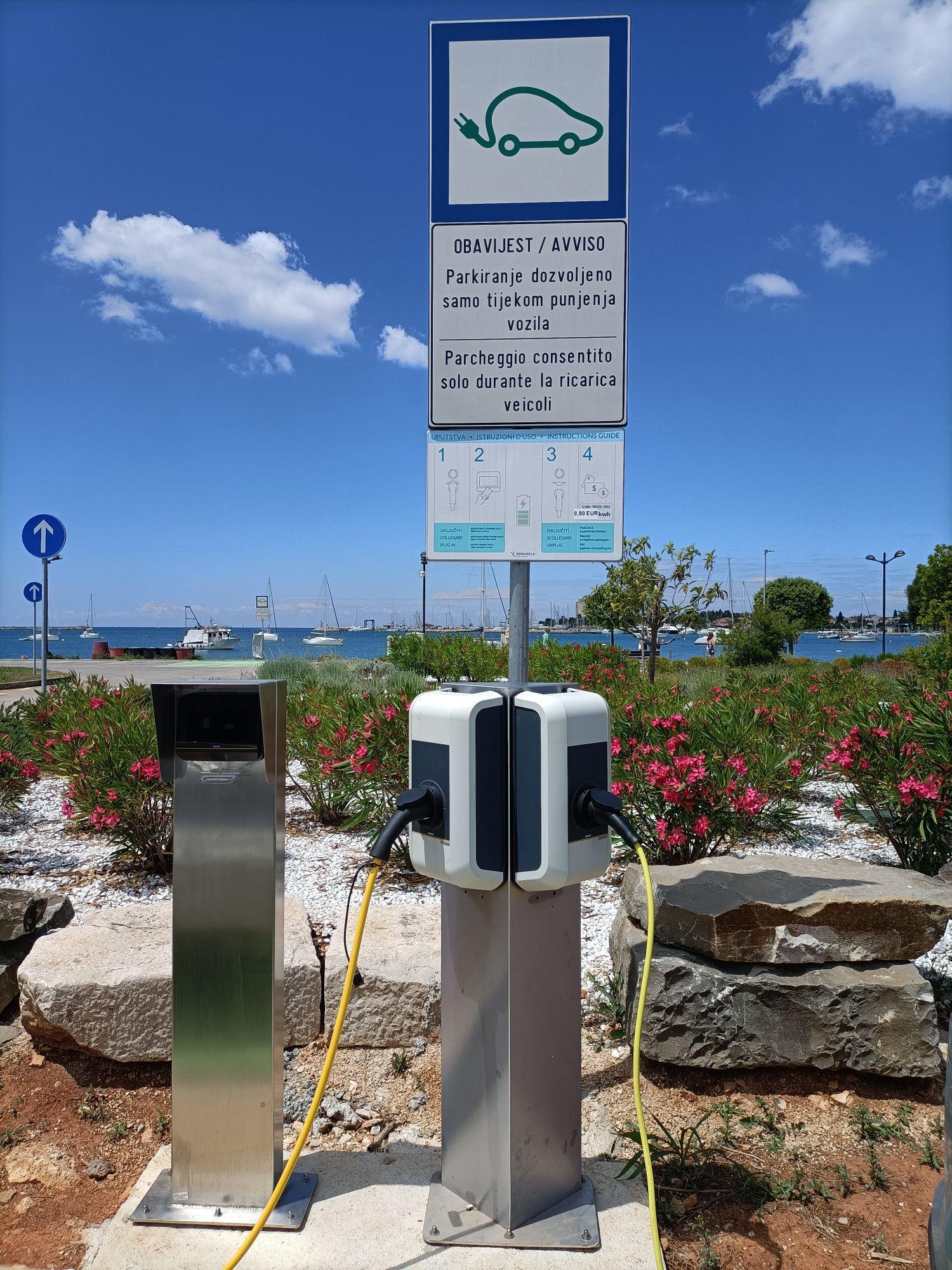 Riva Umag Main Parking Lot | Umag, Istarska županija | EV Station