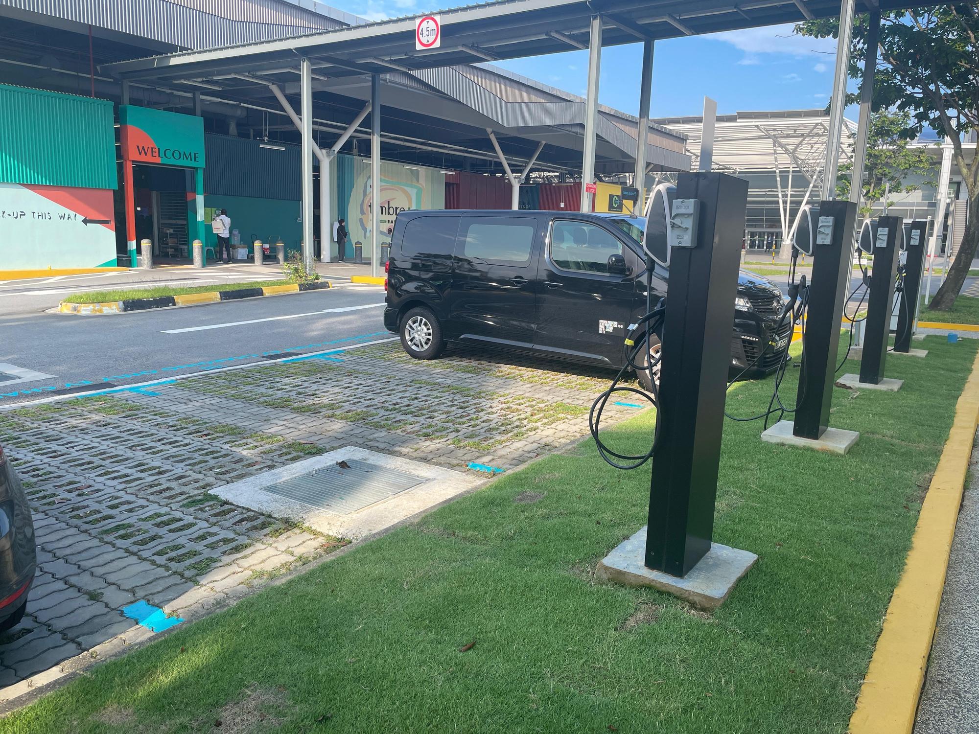 Singapore Expo - Hall 5 Timbre + Eastside | 8XM5+XP Singapore | EV Station