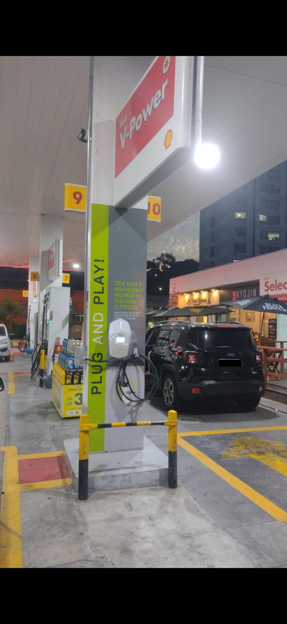 Posto Shell - Via Sul | R. Marechal Hastimphilo De Moura, 990 | EV Station