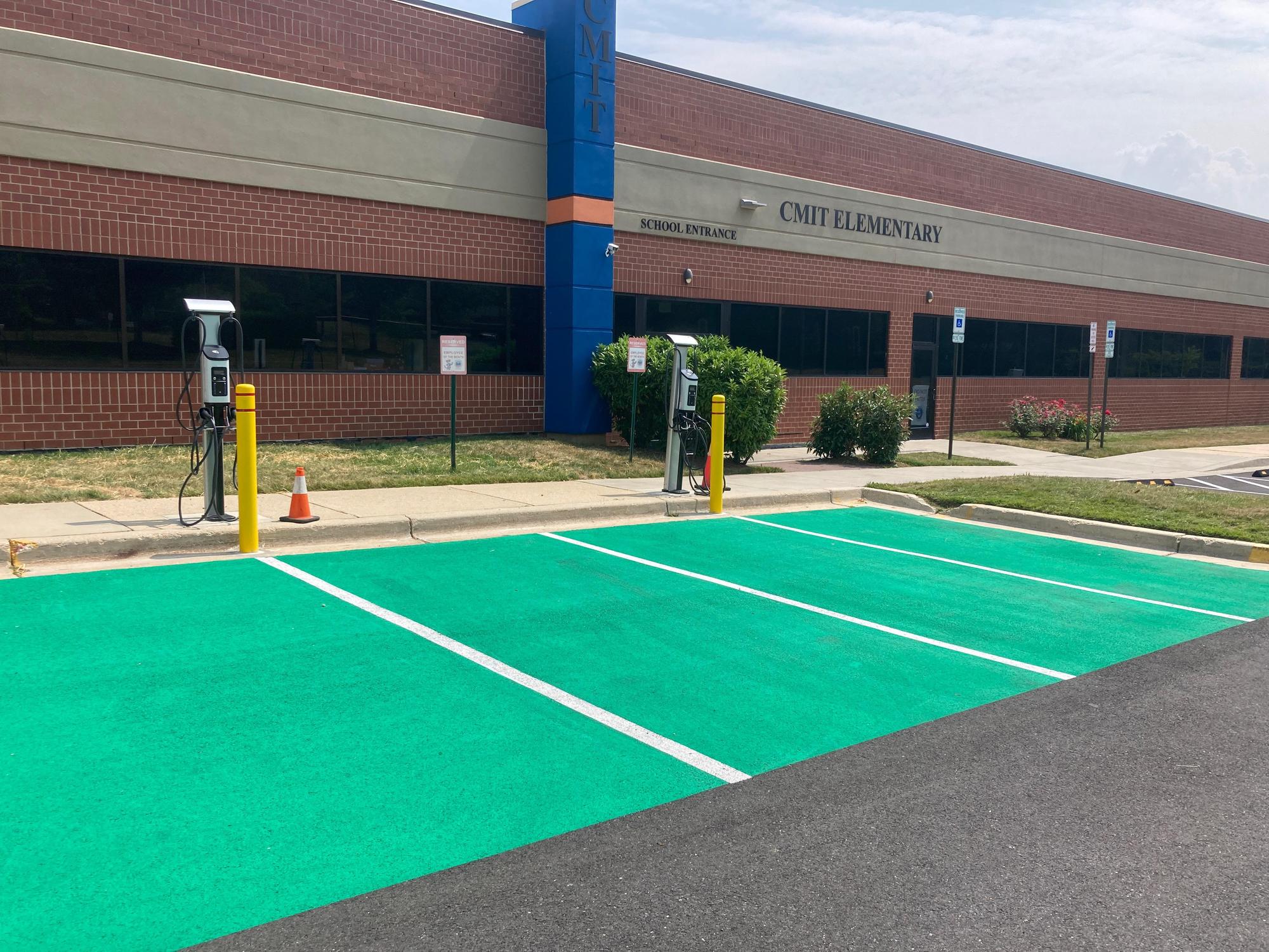 CMIT Elementary | Laurel, MD | EV Station