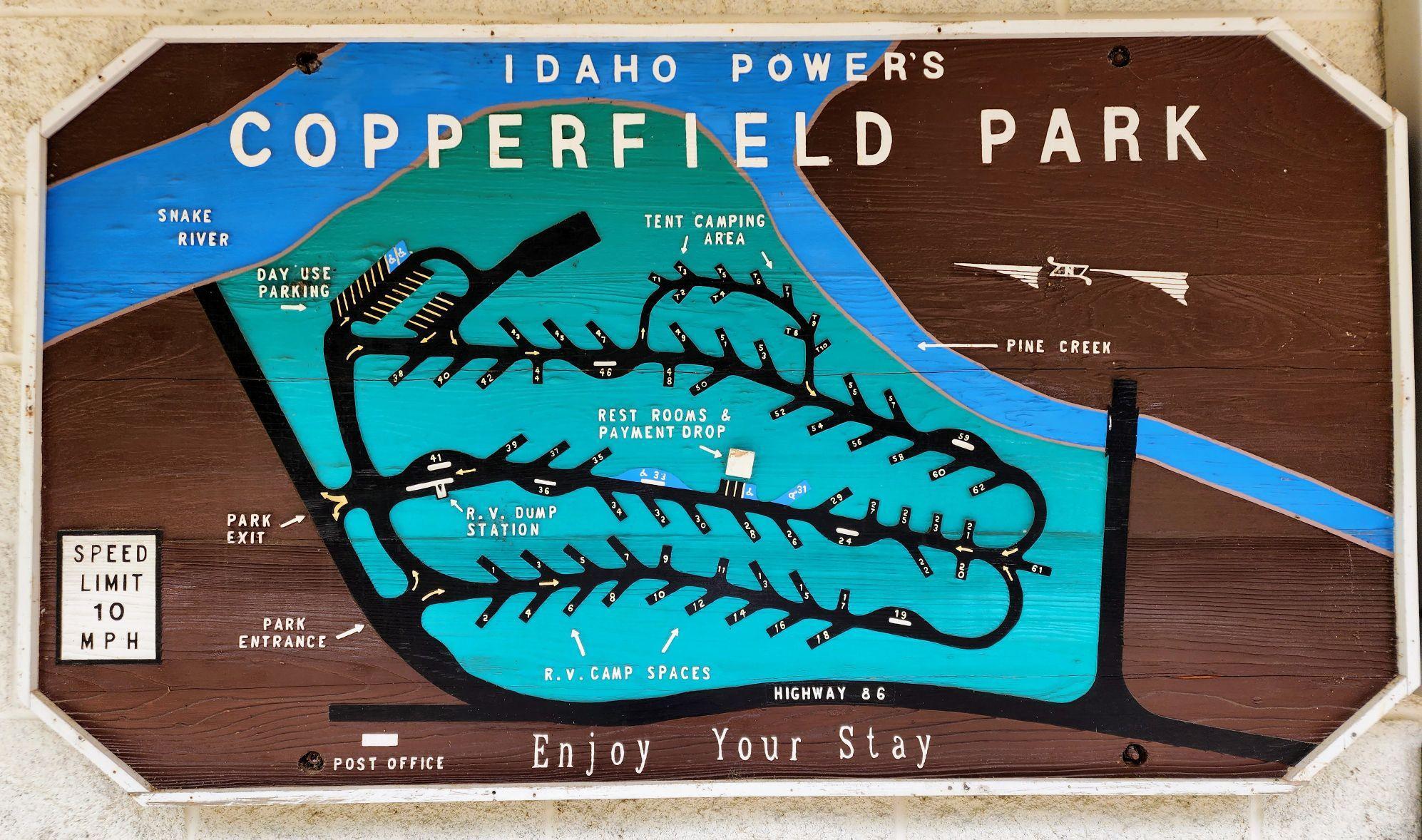 Copperfield Campground | Halfway, OR | EV Station