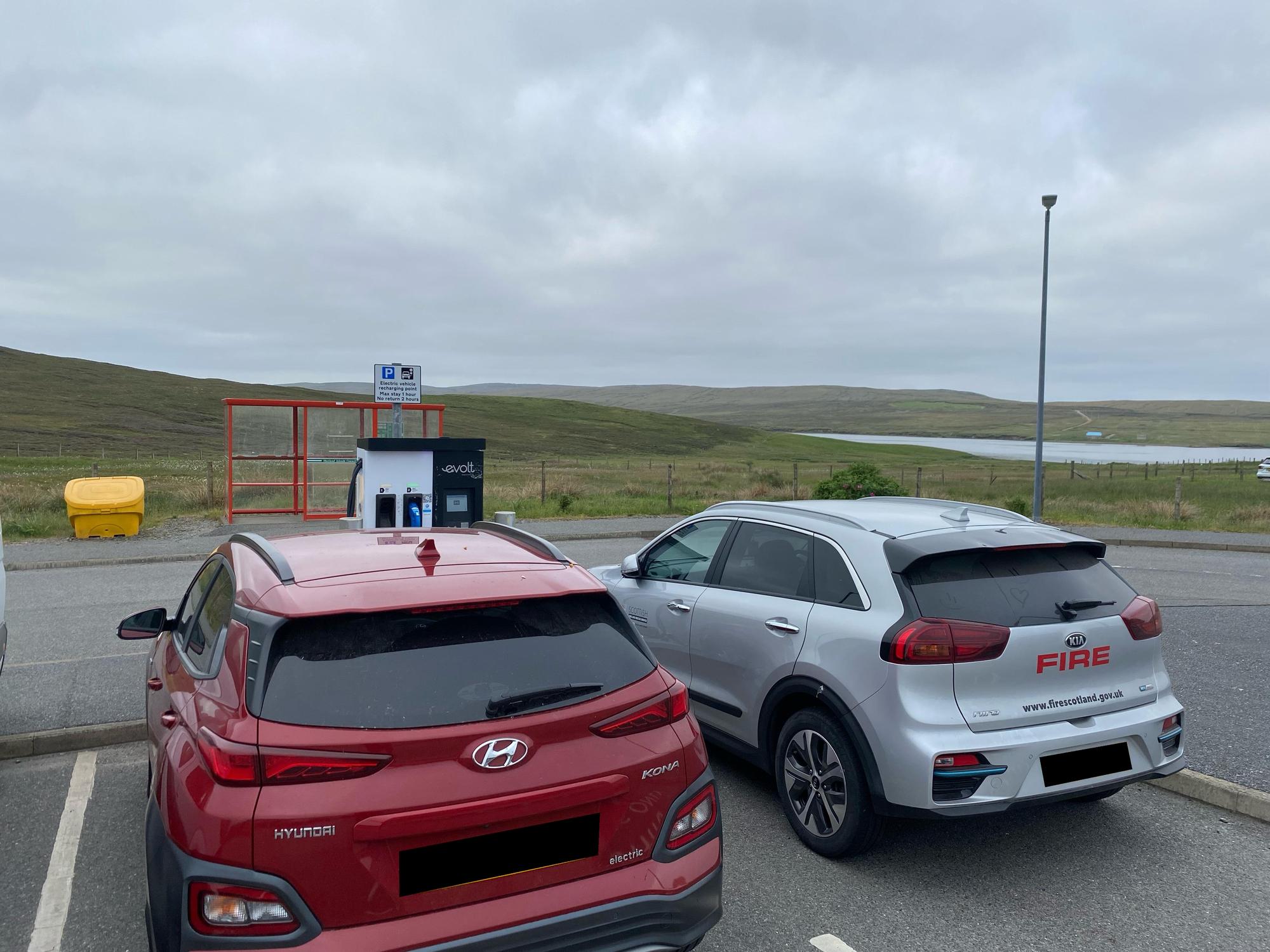 Bixter Car Park | A971, Shetland, Scotland, ZE2 9NN | EV Station