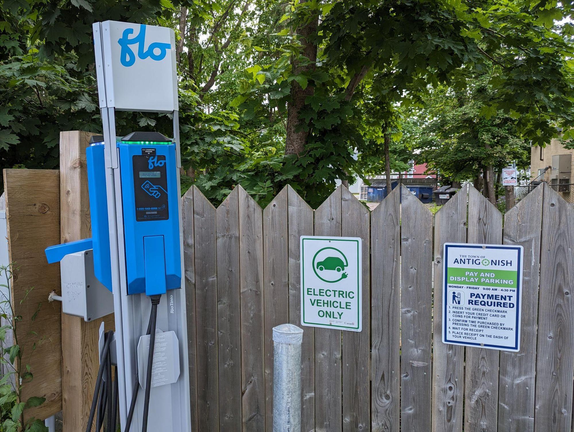 Sydney St Parking Lot | Antigonish, NS | EV Station