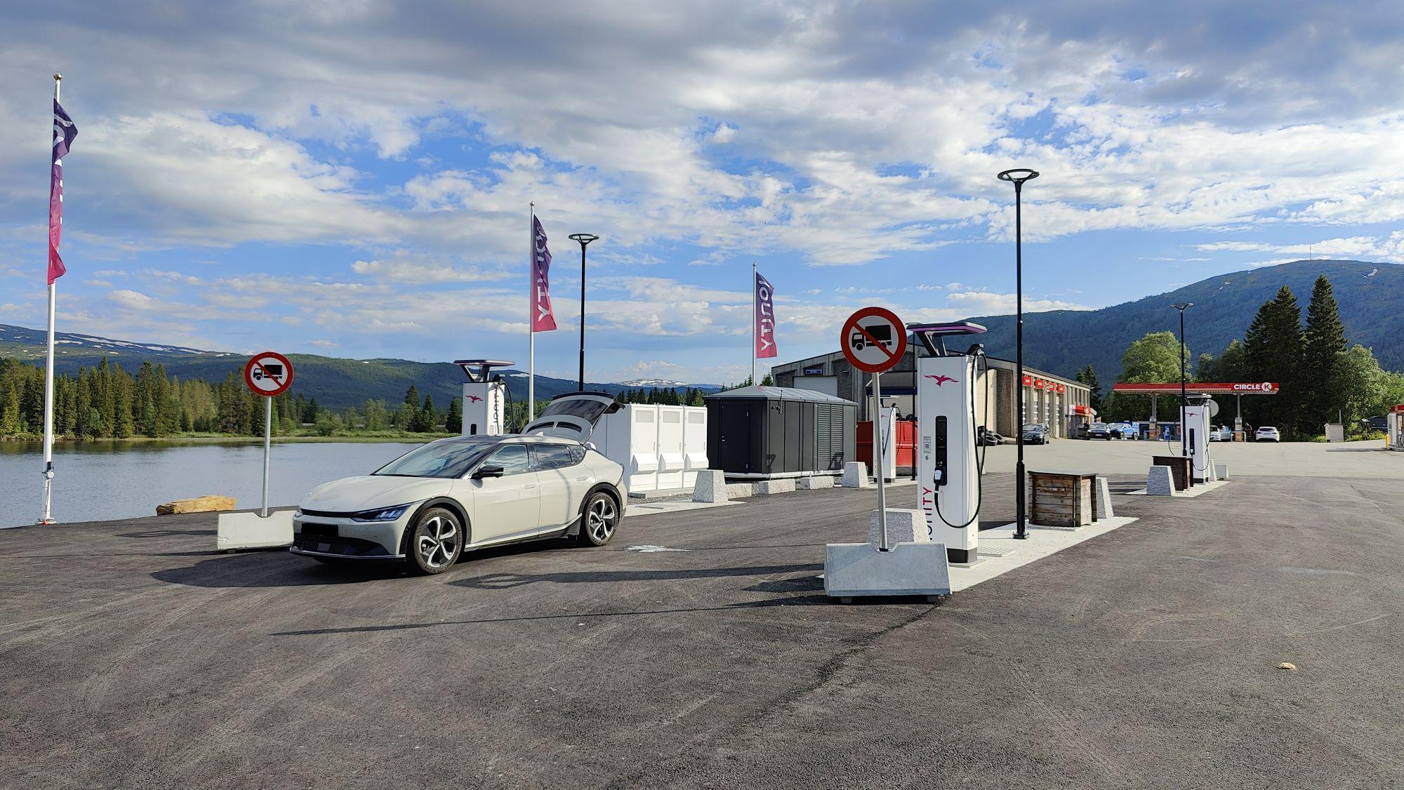 Circle K Namsskogan (2) | E6 42, 7890 Namsskogan, Norway | EV Station