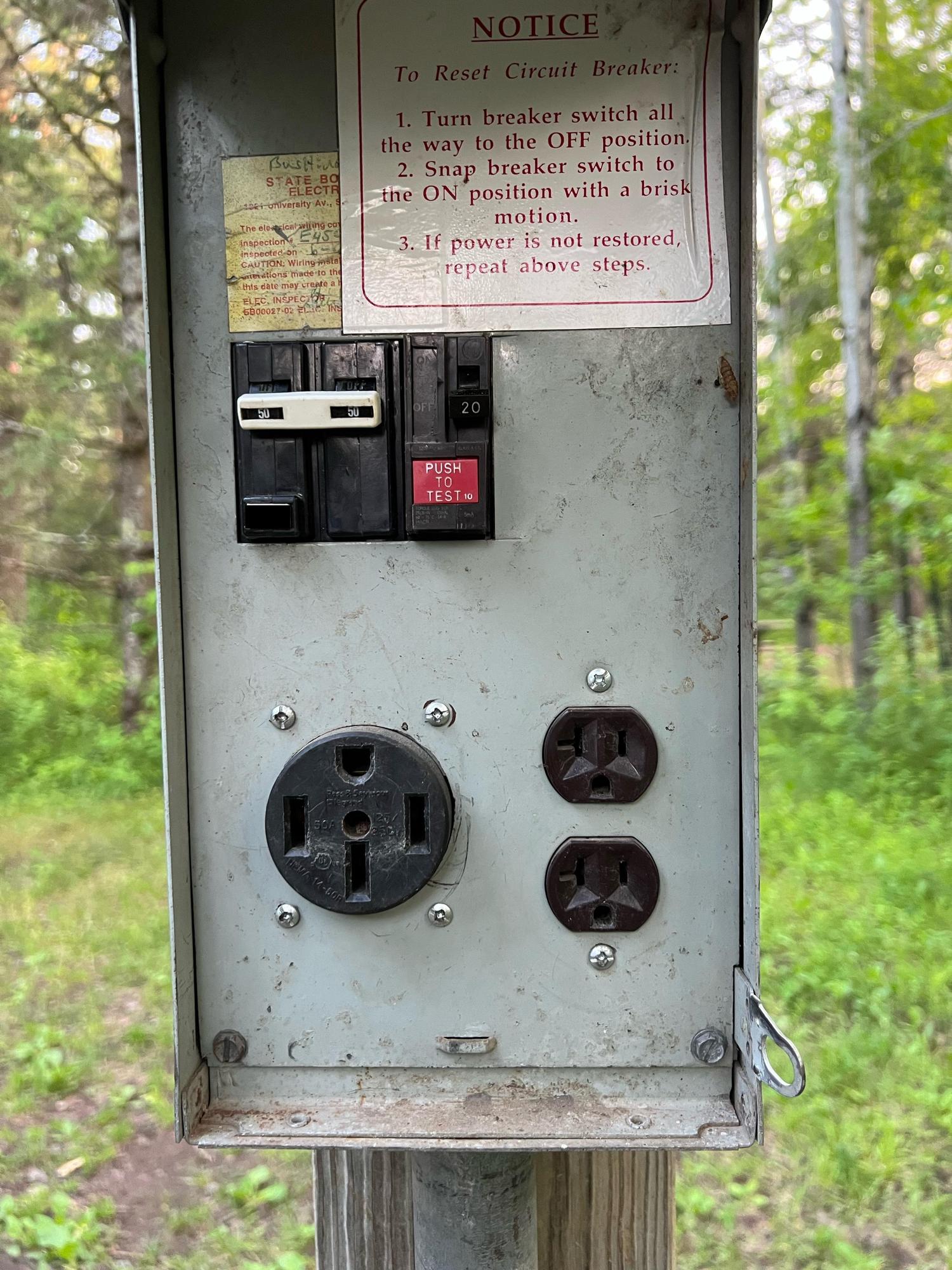 Jay Cook State Park Campground | Esko, MN | EV Station