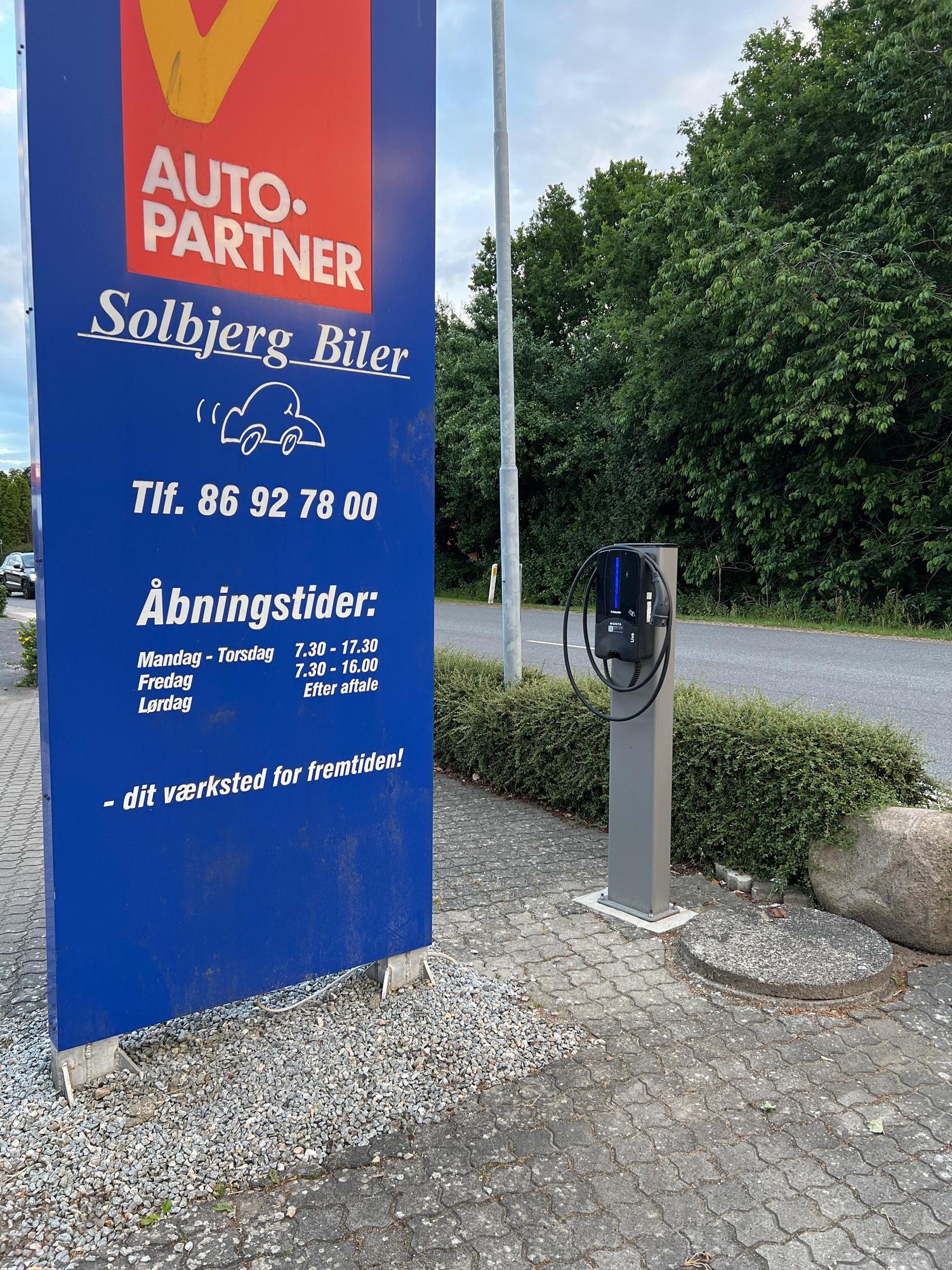 Solbjerg Biler | Solbjerg Hovedgade 19, 8355 Solbjerg, Denmark | EV Station