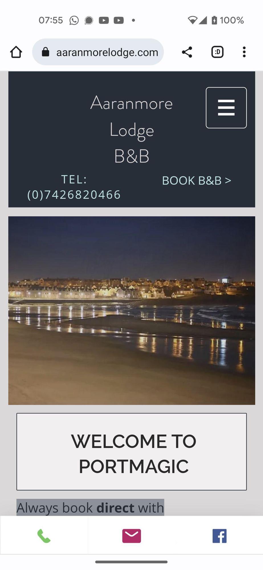 Aaranmore Lodge | 14 Coleraine Rd, Portrush BT56 8EA, UK | EV Station