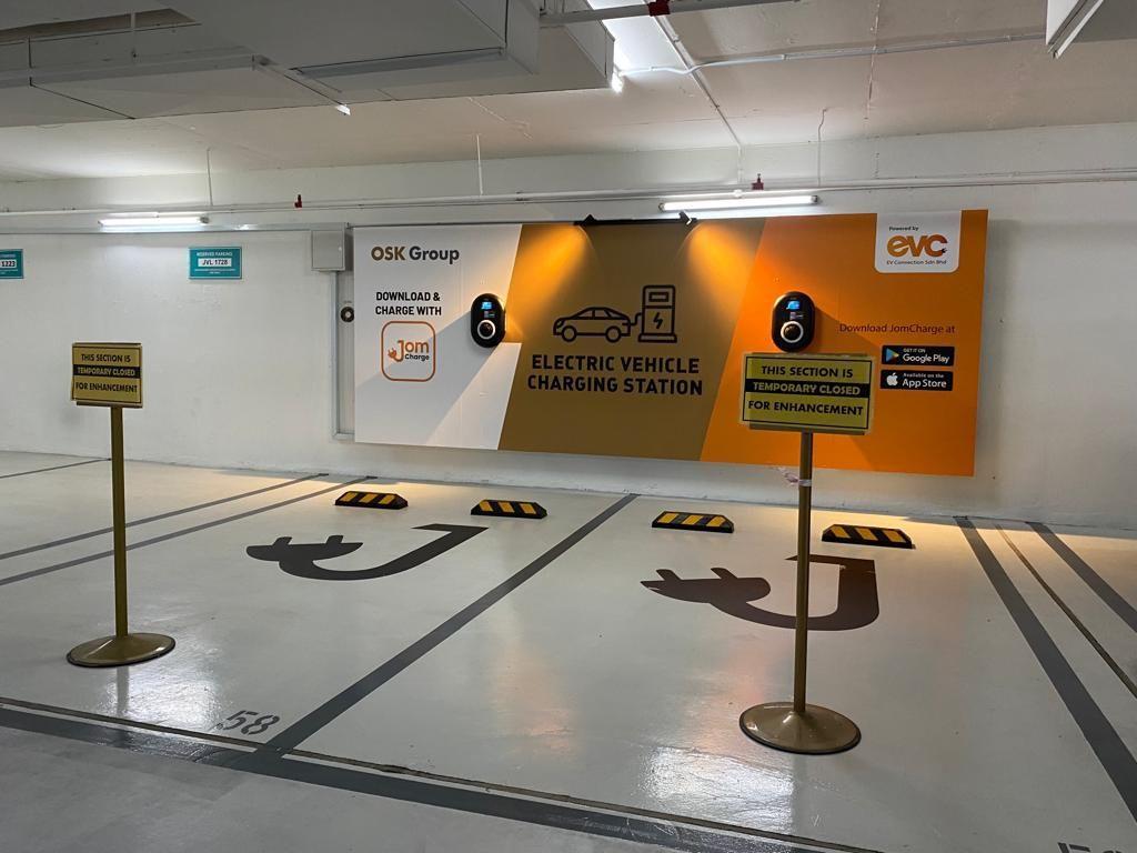 JomCharge @ Plaza OSK KL (22 kW AC) | Kuala Lumpur, Wilayah Persekutuan ...