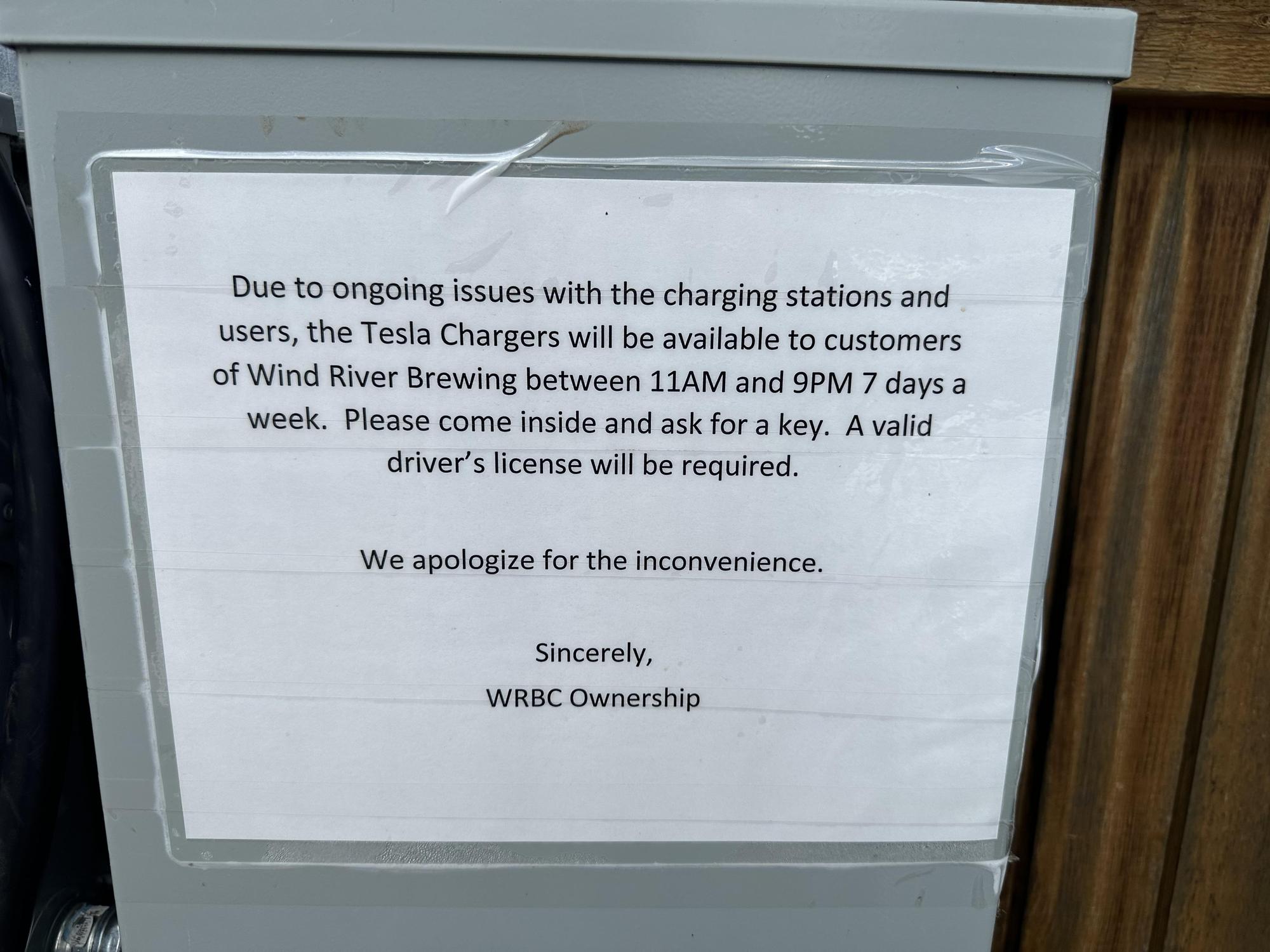 Wind River Brewing | Pinedale, WY | EV Station