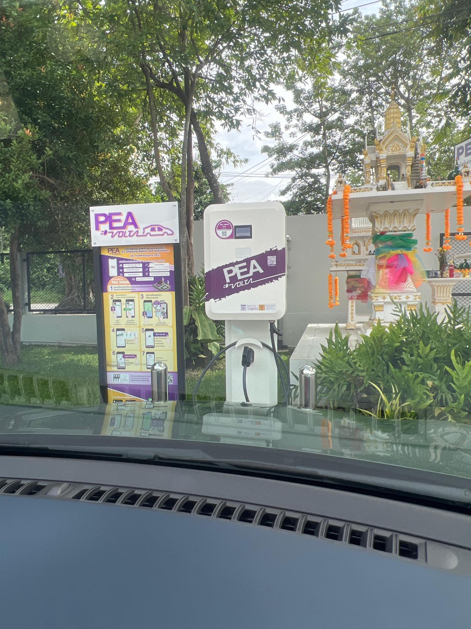 PEA สันทราย Dc 25kw | V2GV+7WJ, Pa Phai, San Sai District, Chiang Mai ...