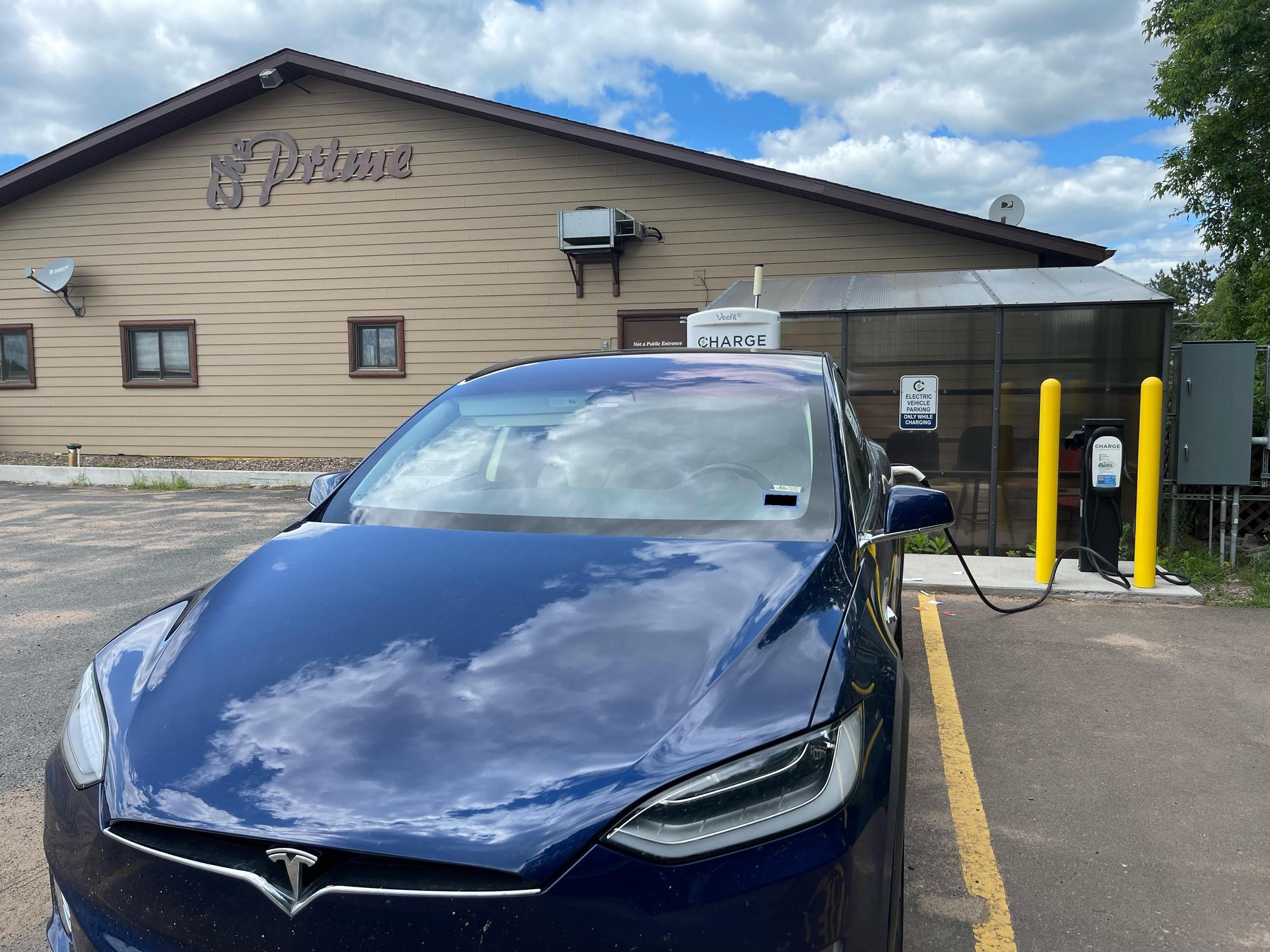 The Prime Bar and Family Dining | Trego, WI | EV Station