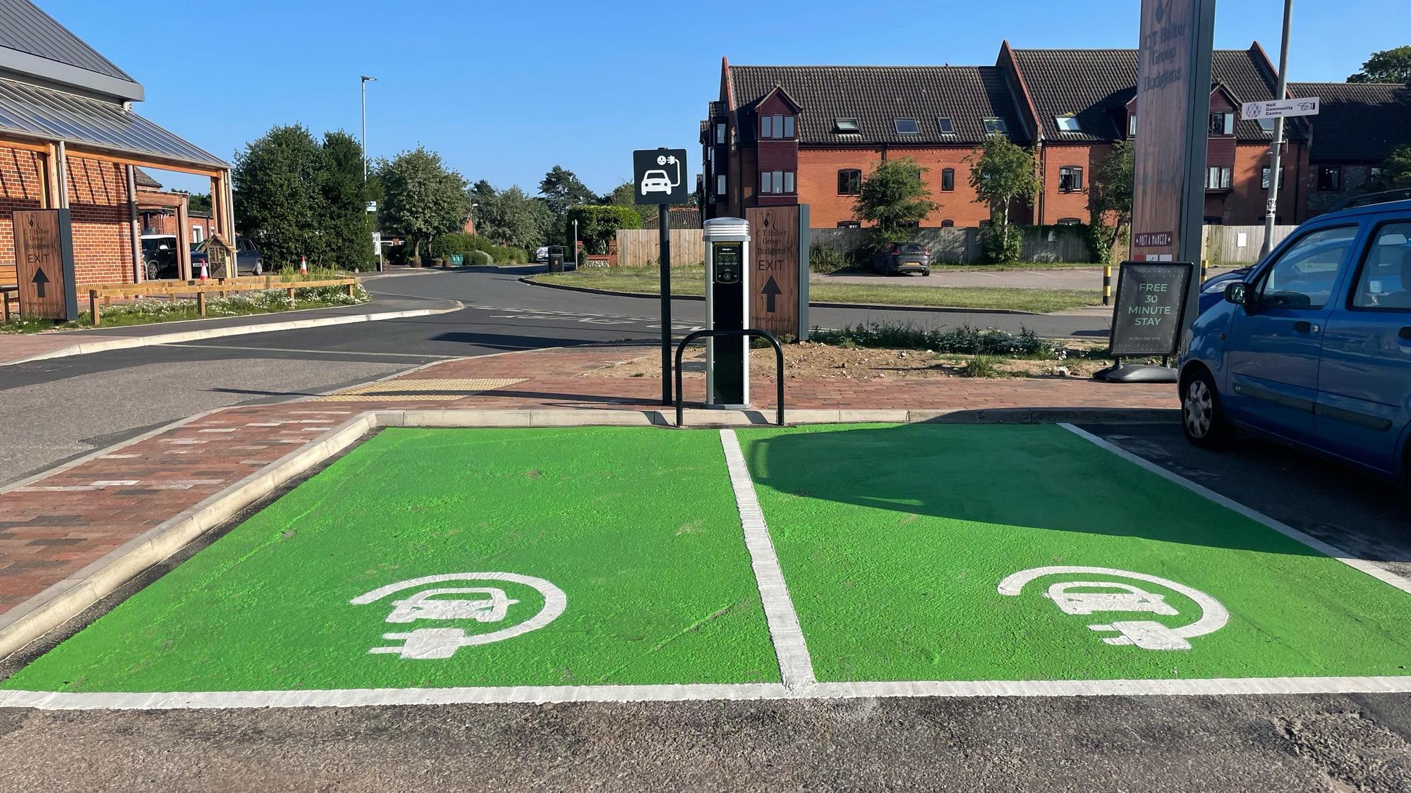 Budgens car park | 2 Appleyard, Holt NR25 6AR, UK | EV Station