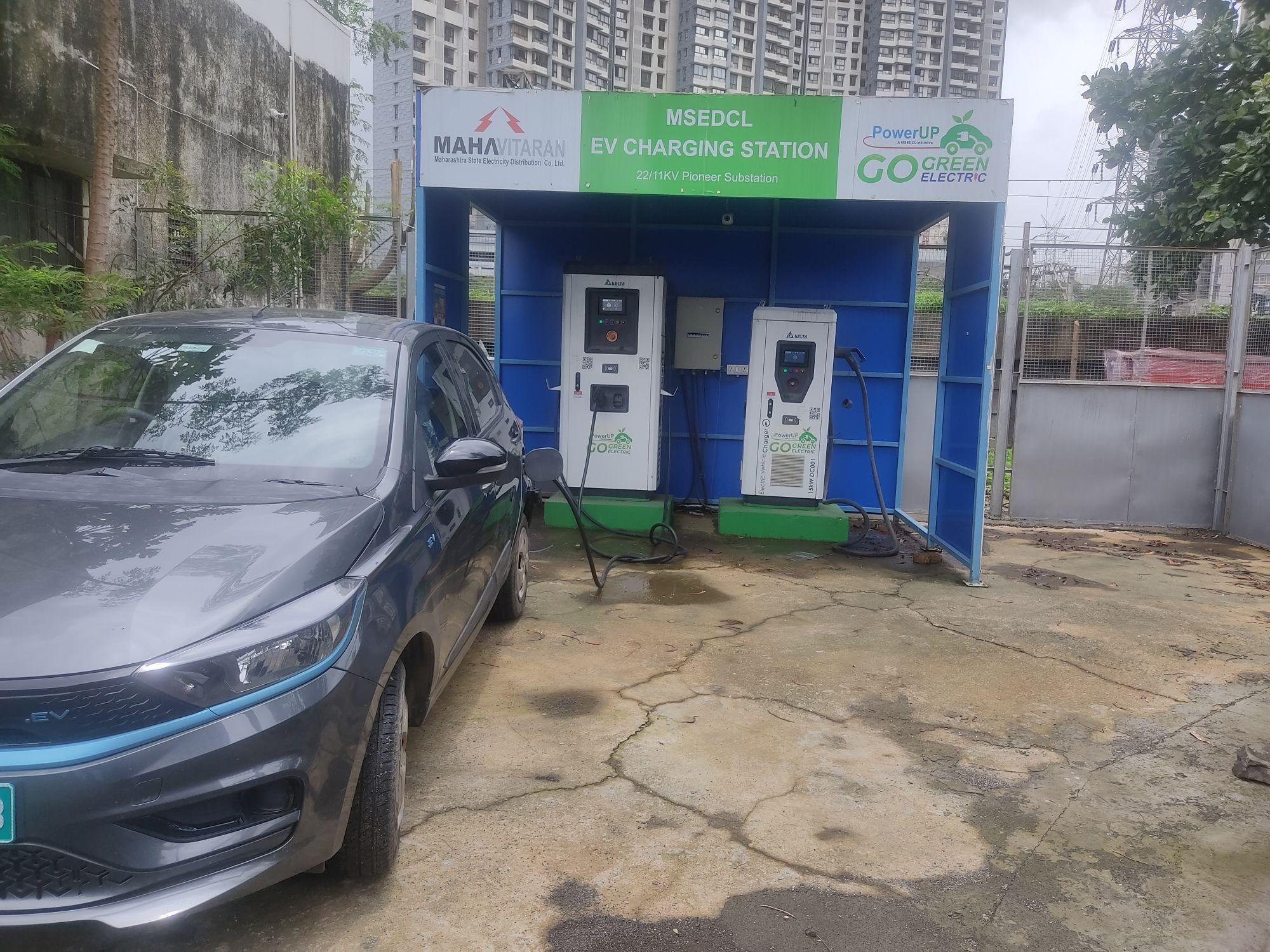 MSEDCL Pioneer Substation Mulund PowerUp | मुंबई, MH | EV Station