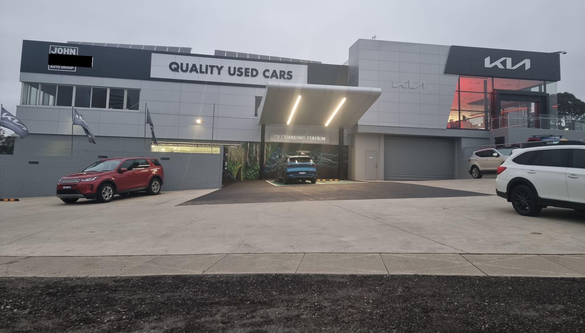 John McGrath Kia | Phillip, ACT | EV Station