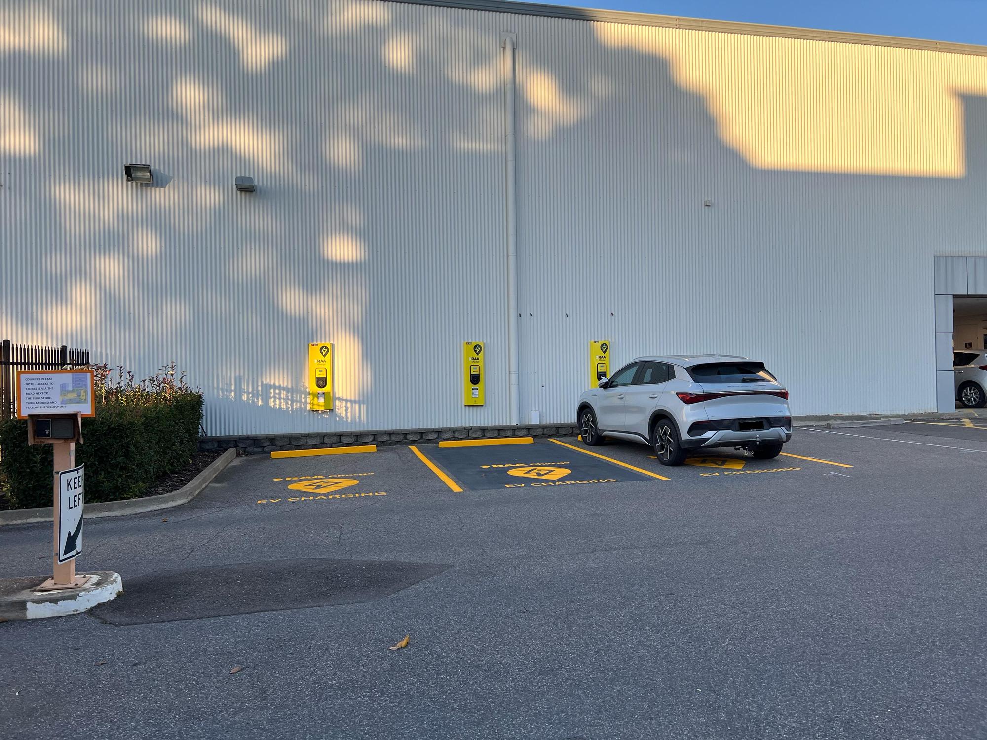 RAA Head Office | Mile End South, SA | EV Station