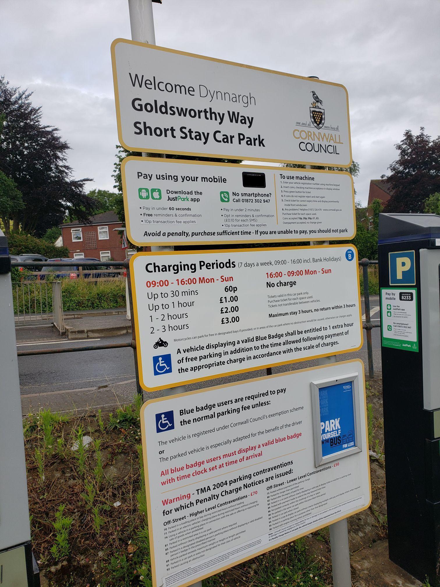 Goldsworthy Way Short Stay Car Park (Coming Soon) | 1 Goldsworthy Way ...