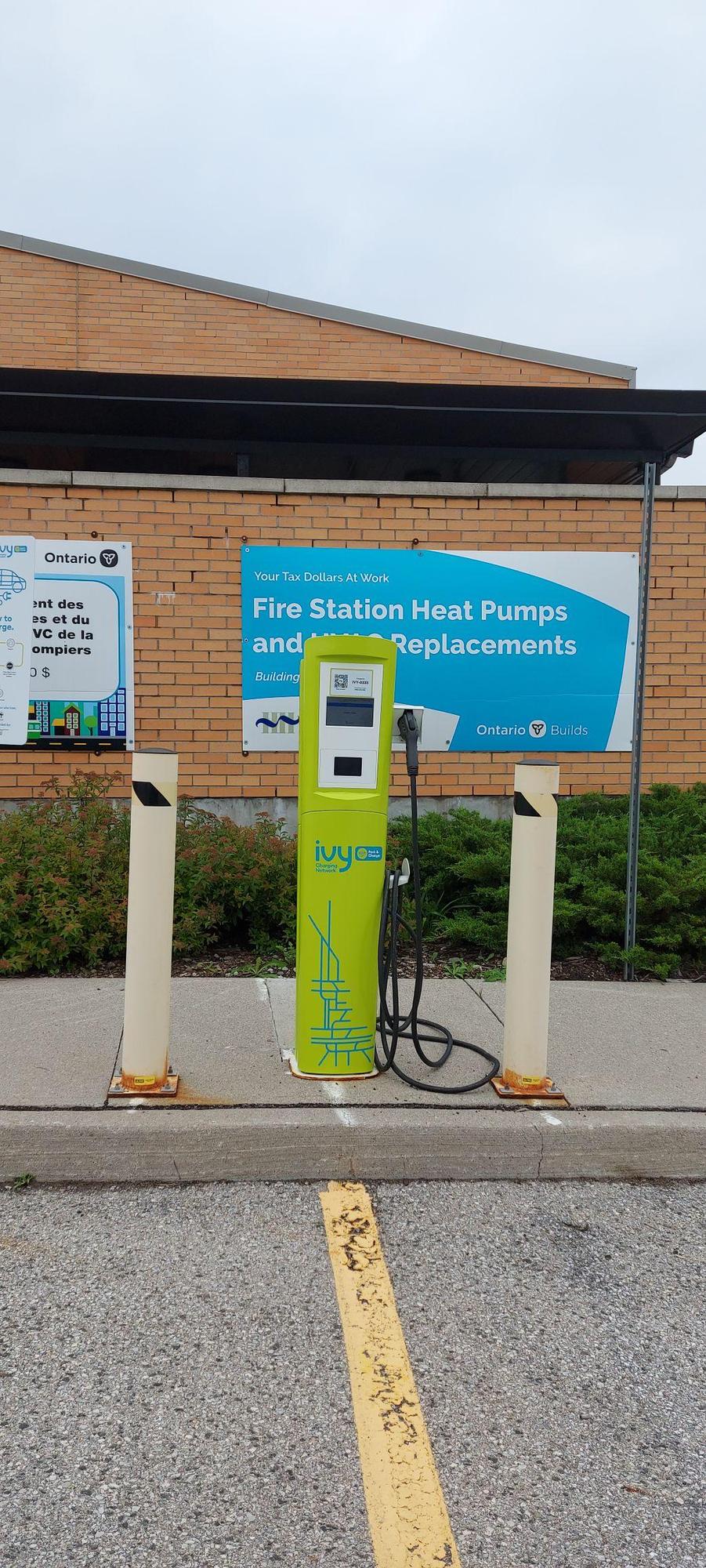 Halton Hills Headquarters Fire Station | Halton Hills, ON | EV Station
