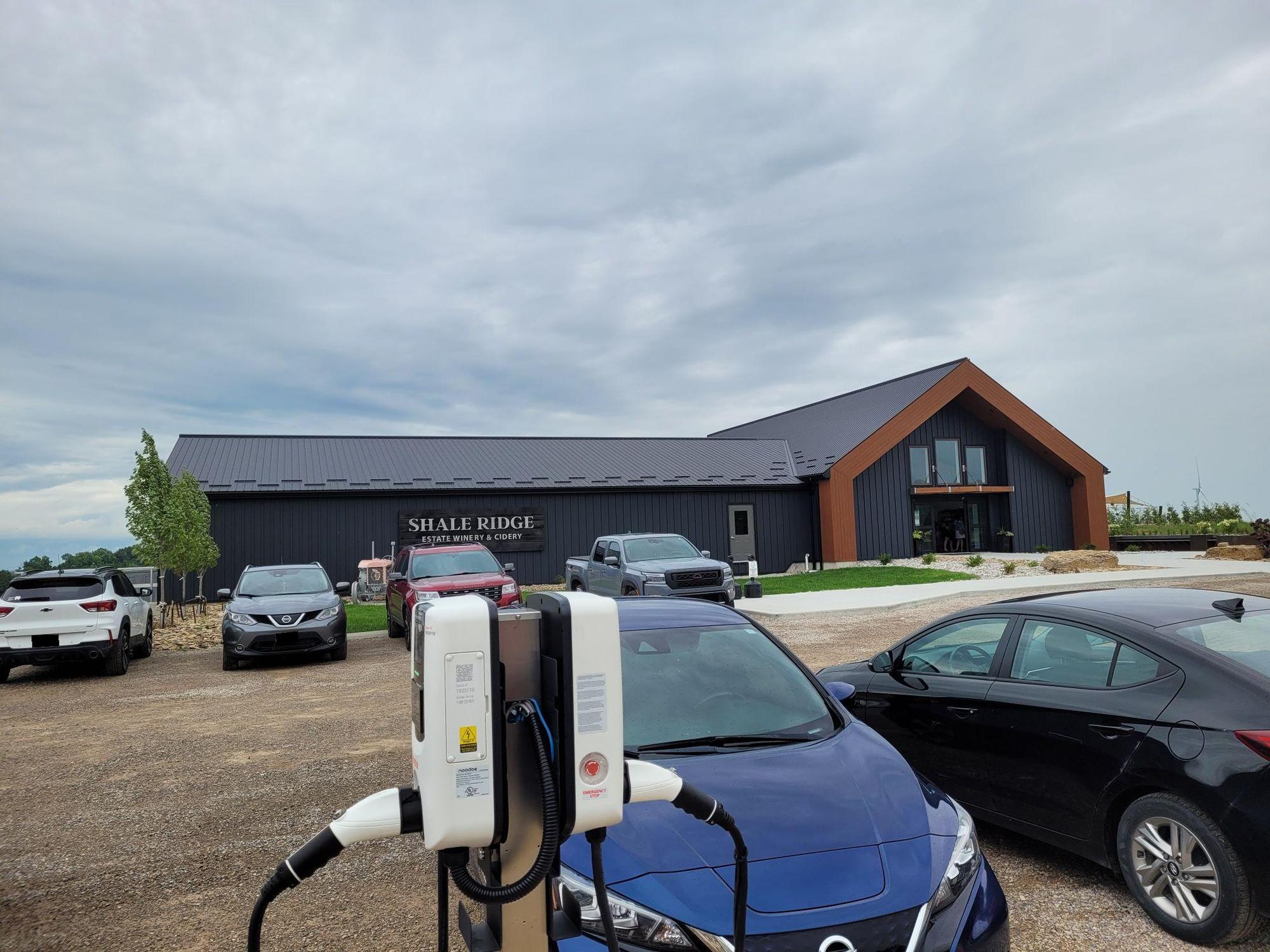 Shale Ridge Estate Winery & Cidery | Thedford, ON | EV Station