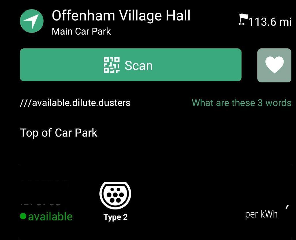 Offenham Village Hall | Offenham, England | EV Station