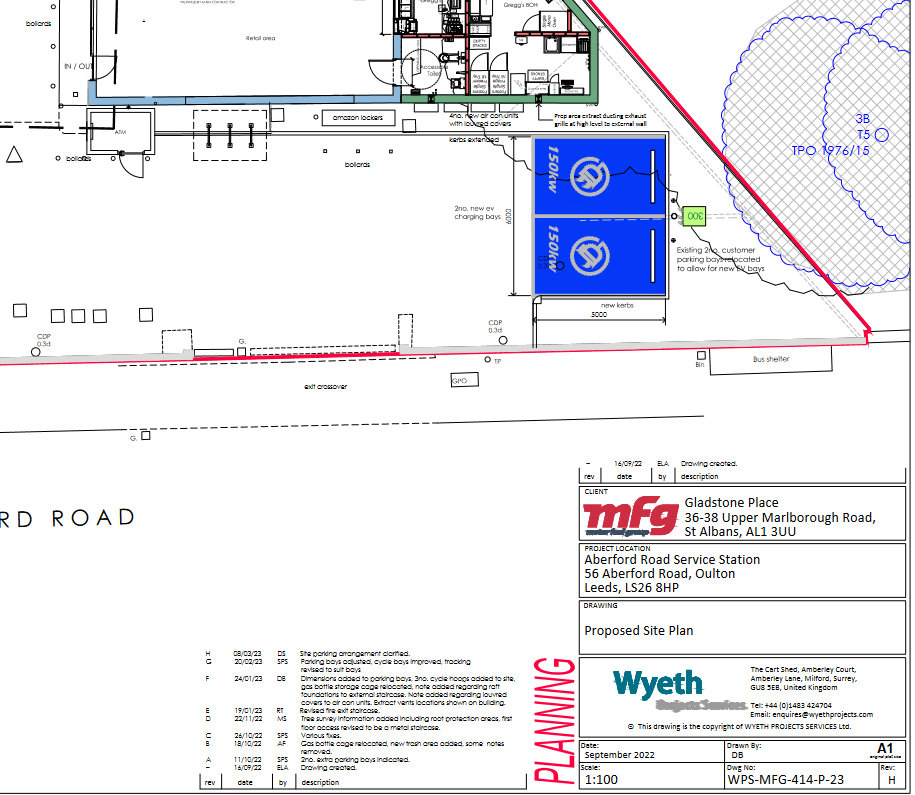 MFG Aberford Road Service Station (Coming Soon) | Oulton, England | EV ...