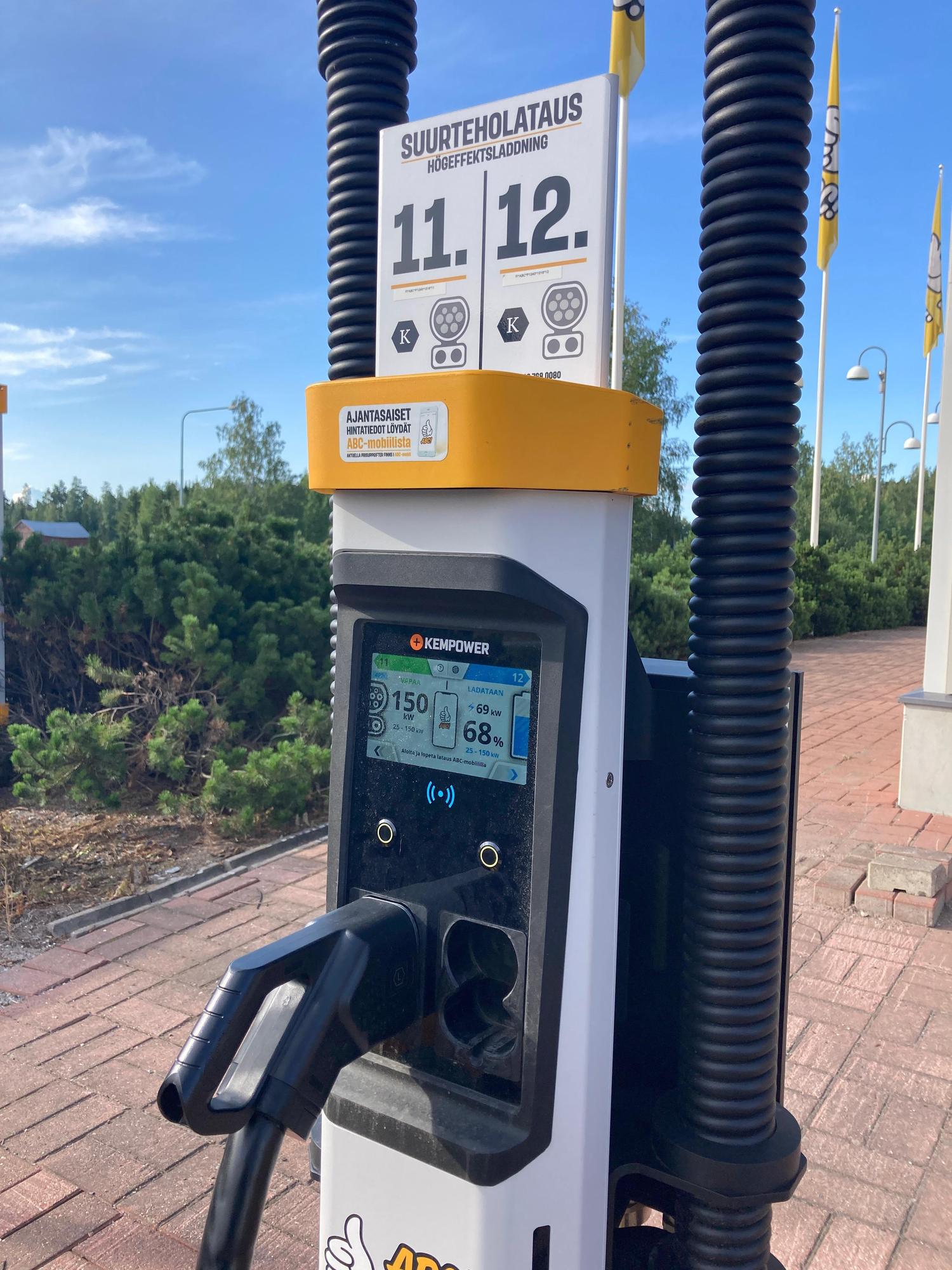 ABC lataus Aura | Aura, Varsinais-Suomi | EV Station