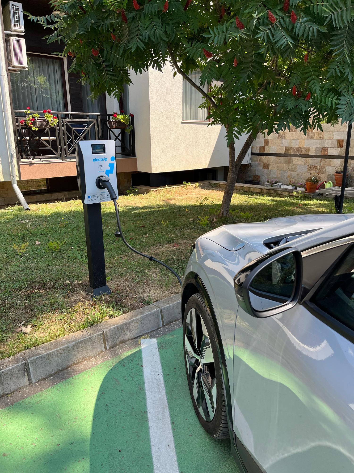 Electrip Hotel Ostrova | Beli Osam, Lovech | EV Station