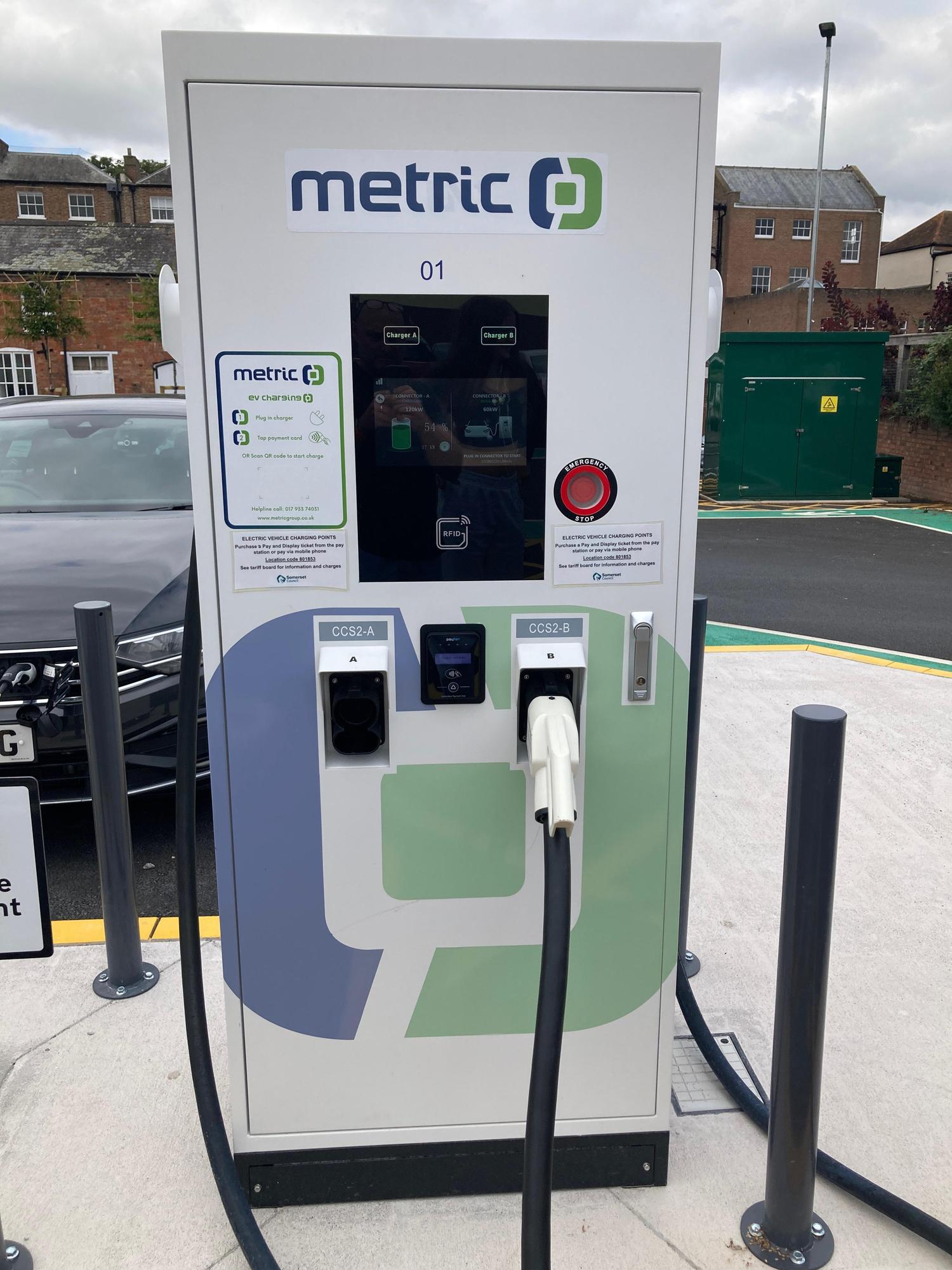 Crescent Car Park | The Crescent, Taunton, TA1 4DY, UK | EV Station