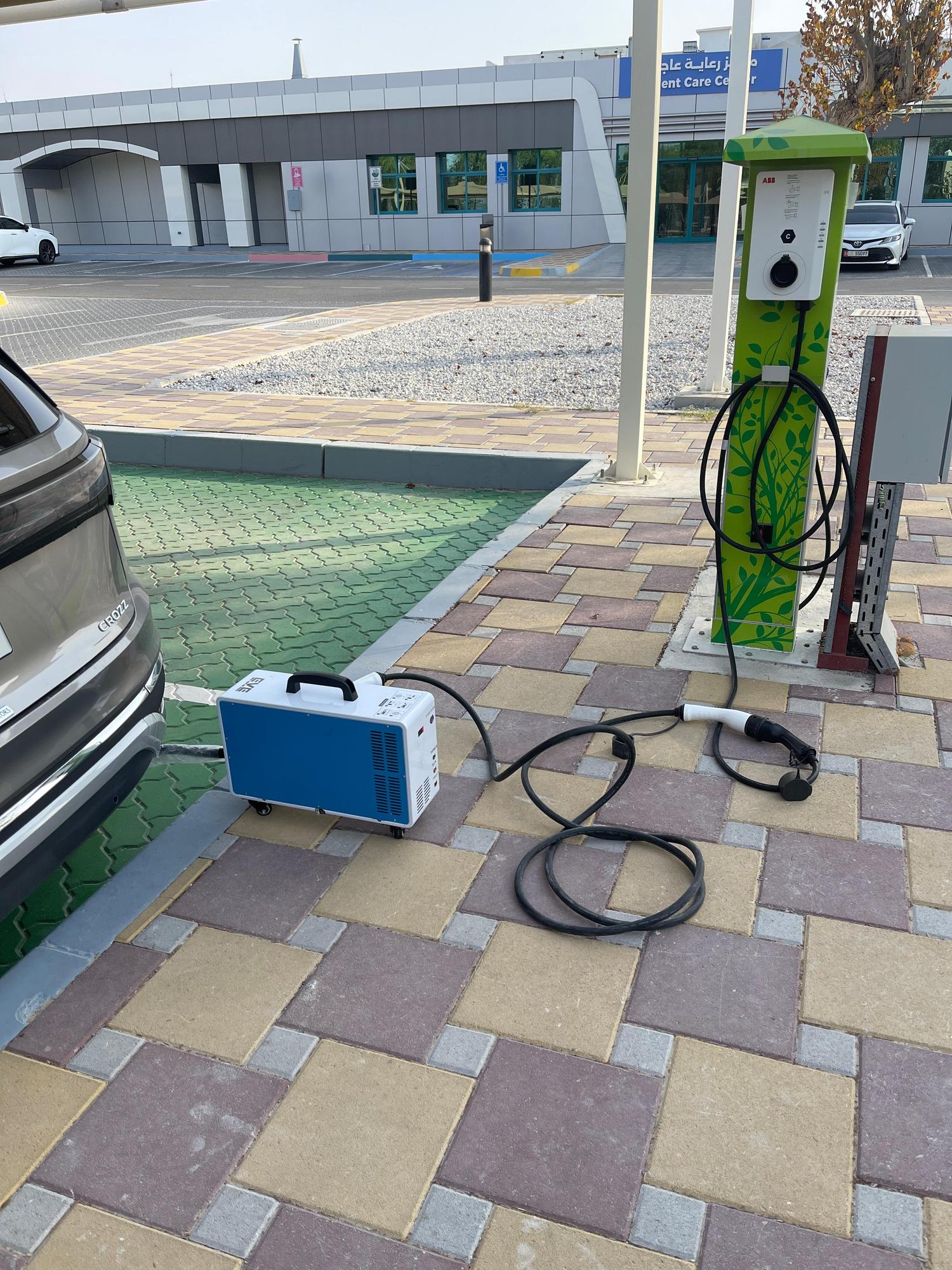 almarfa hospital | Al Mirfa, Abu Dhabi | EV Station