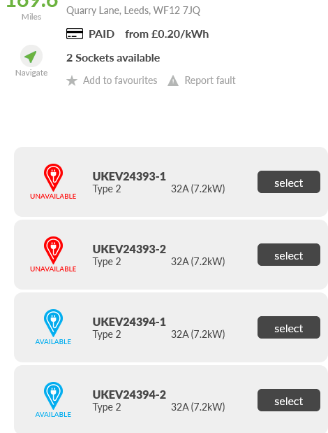 Leeds Hire | Tingley, England | EV Station