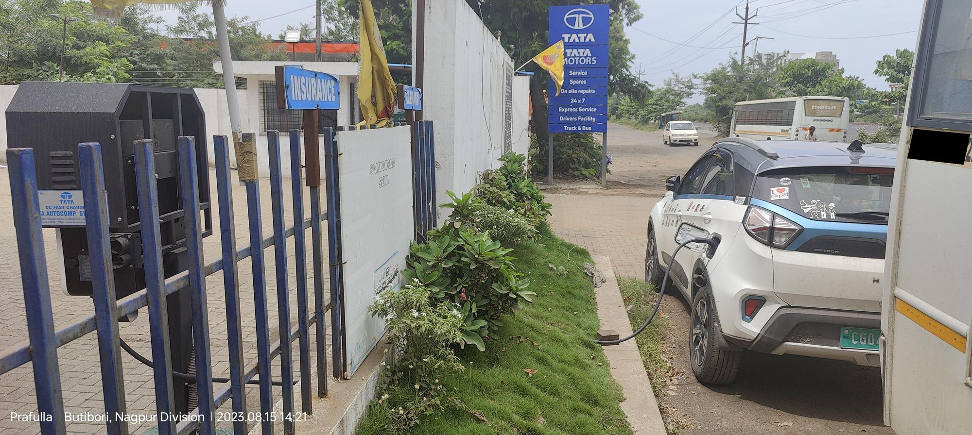 Hansa Motors Tata Power | Butibori, MH | EV Station