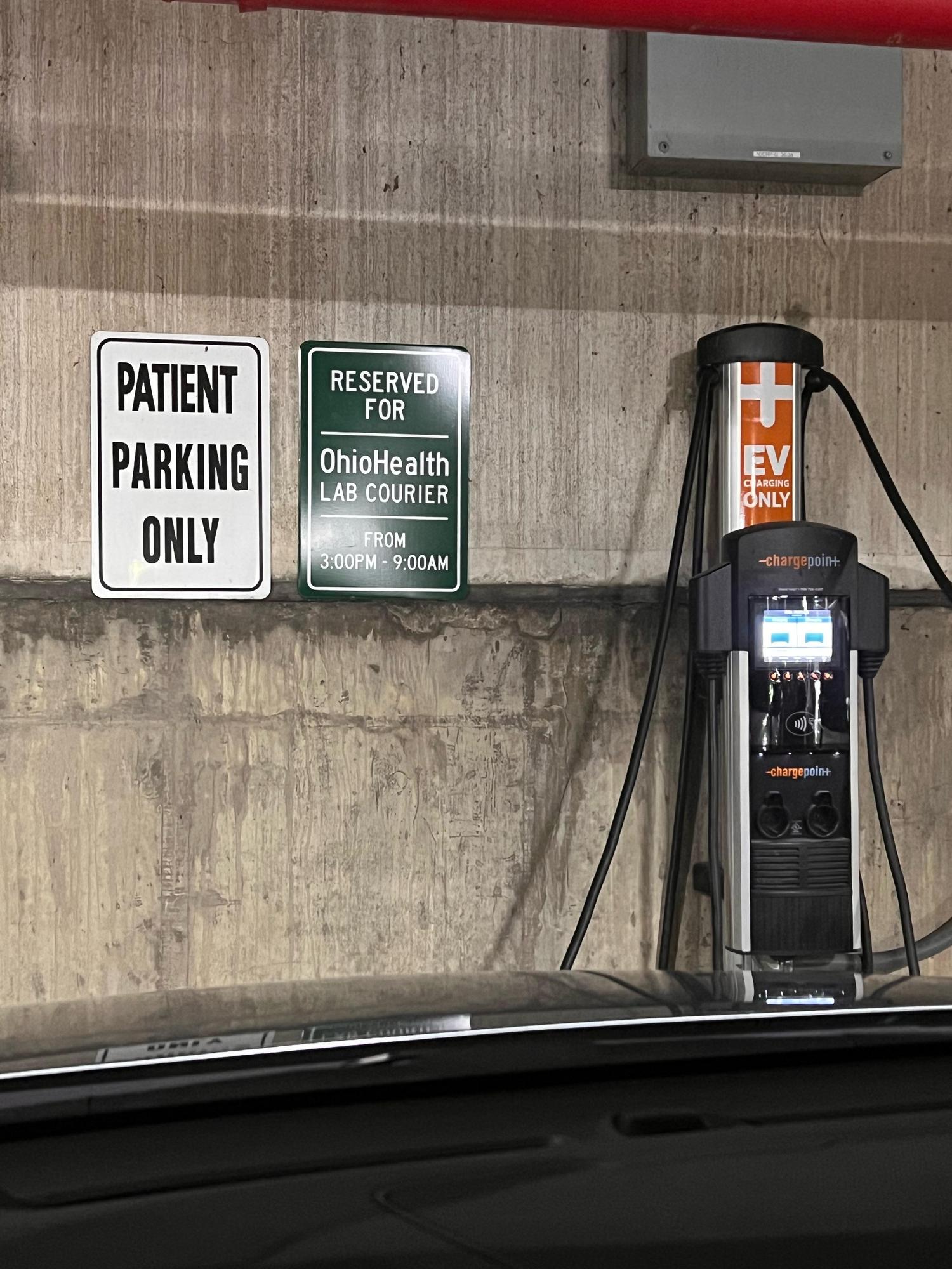 Bing Cancer Center (Purple) Parking Garage | Columbus, OH | EV Station