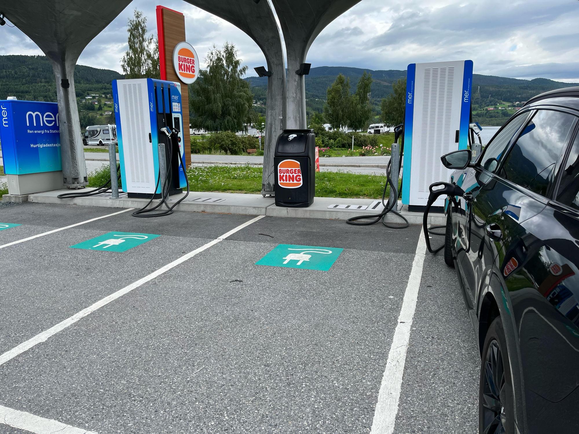 Mer in Notodden, Bergbys | Notodden, Telemark | EV Station