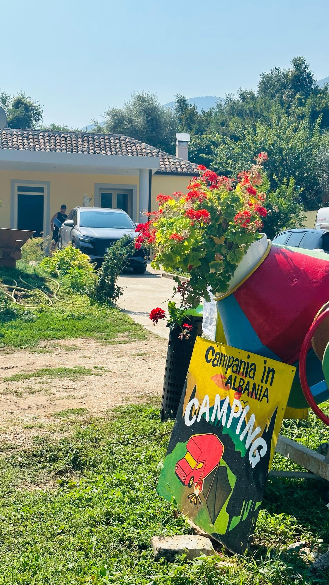 Campania in Albania Camping | Dukat, Vlorë County | EV Station