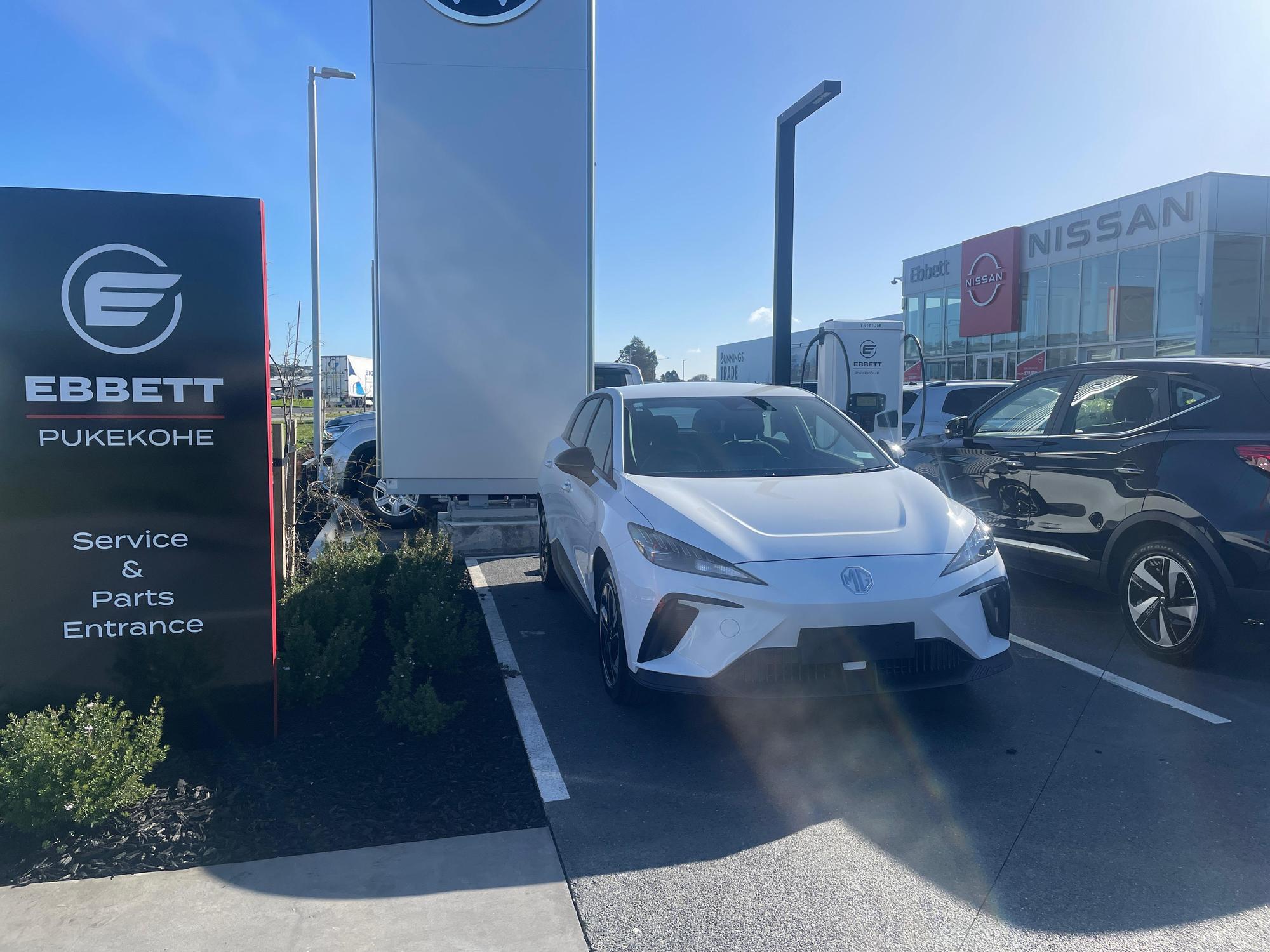 Ebbett Pukekohe Nissan VW Kia & MG | Pukekohe, Auckland | EV Station