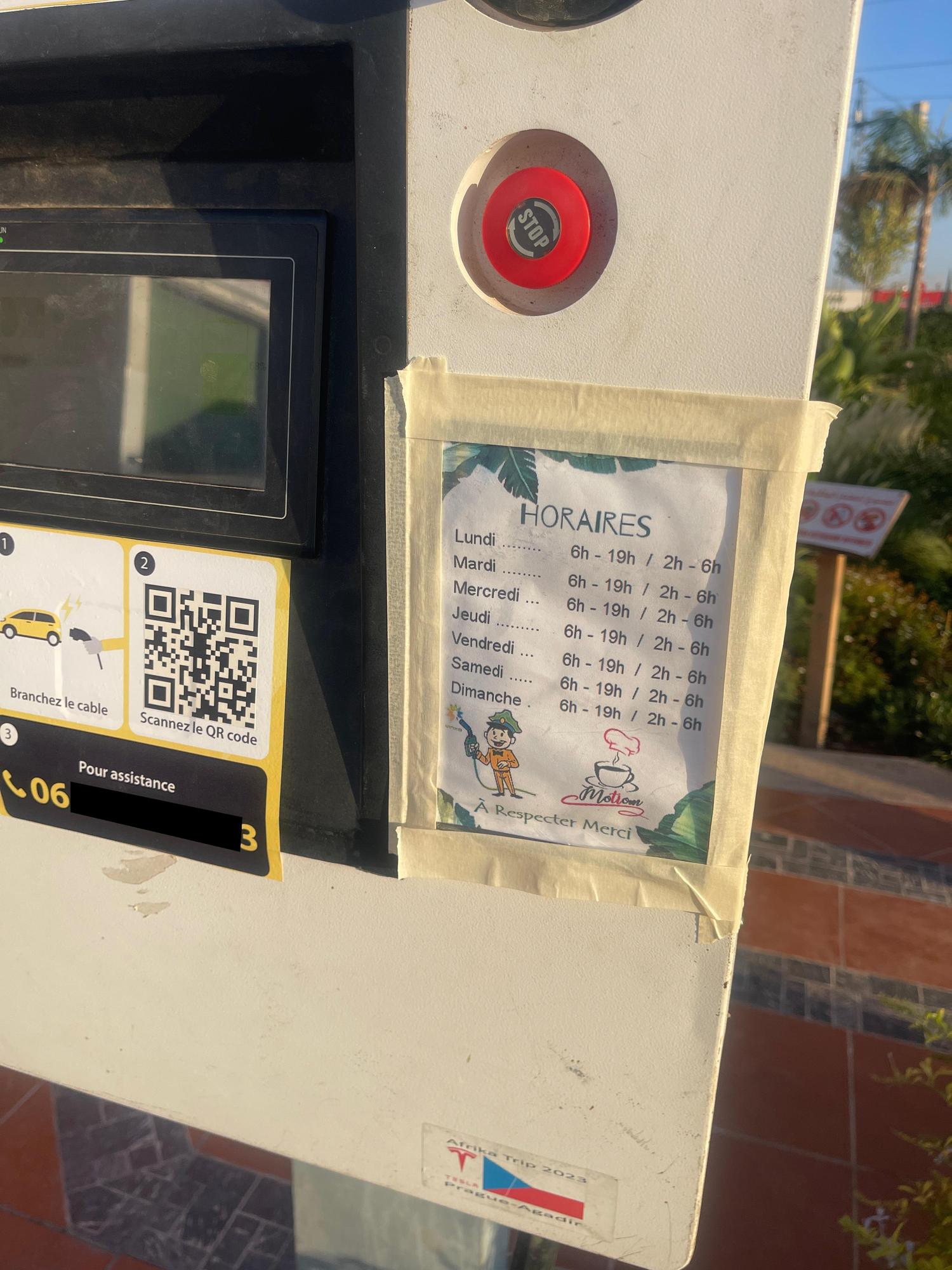 Station Winxo Oujda | N2, Maroc | EV Station