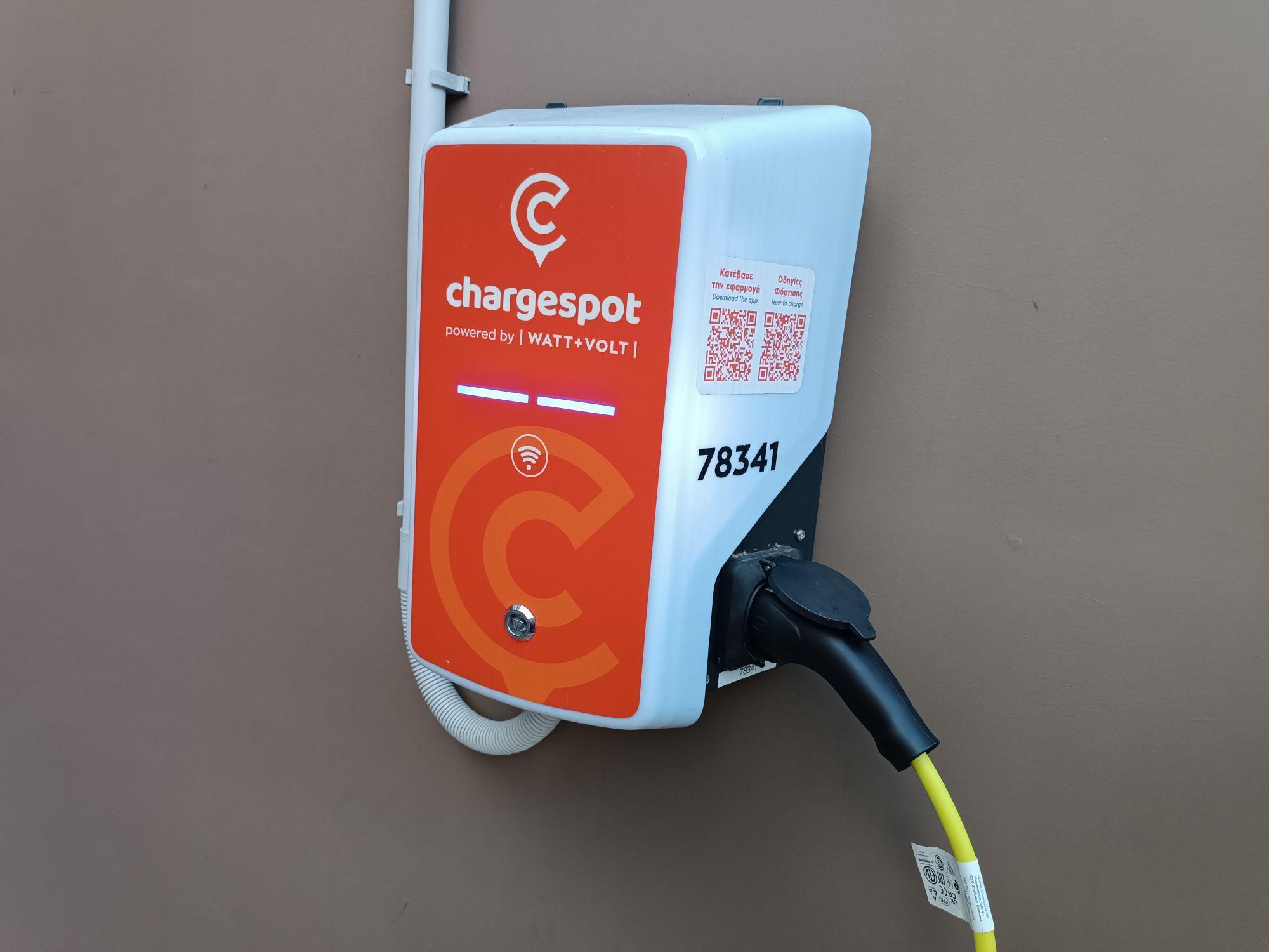 Chargespot - Nymfes Hotel Spa | XW9H+FJ Loutraki Pellas, Greece | EV Station
