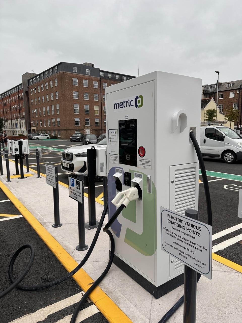 Crescent Car Park | The Crescent, Taunton, TA1 4DY, UK | EV Station