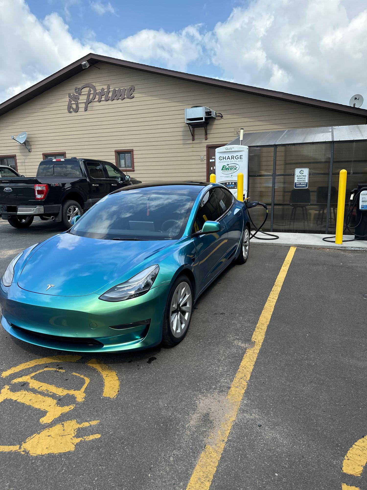 The Prime Bar and Family Dining | Trego, WI | EV Station