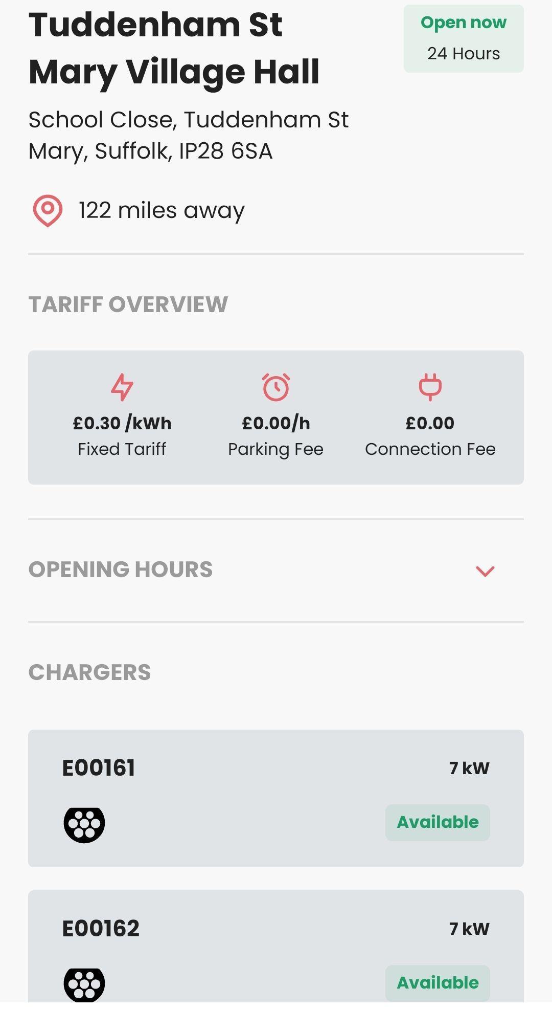 Tuddenham St Mary Village Hall | Tuddenham, England | EV Station